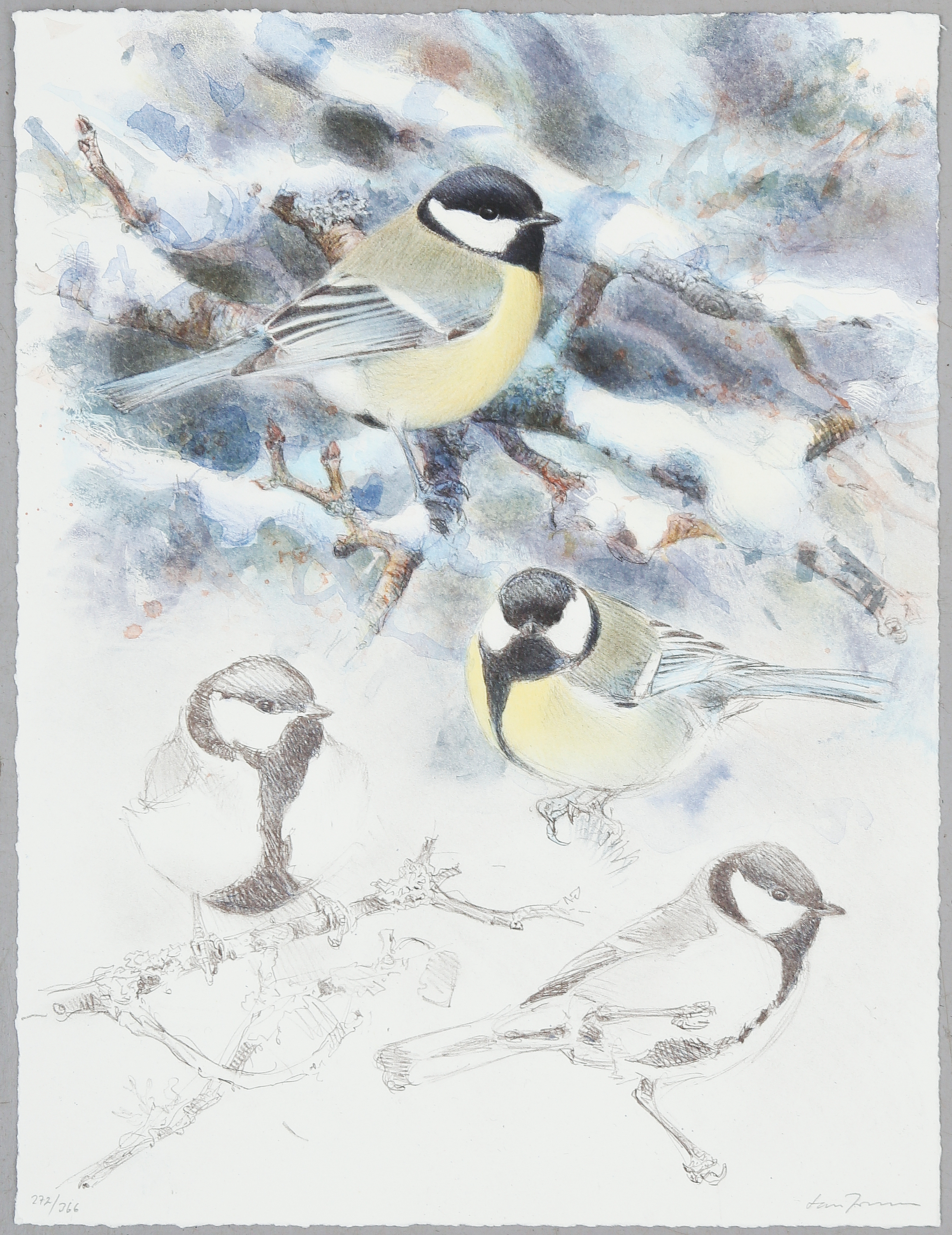 LARS JONSSON, färglitografi, signerad och numrerad 277/366. - Bukowskis