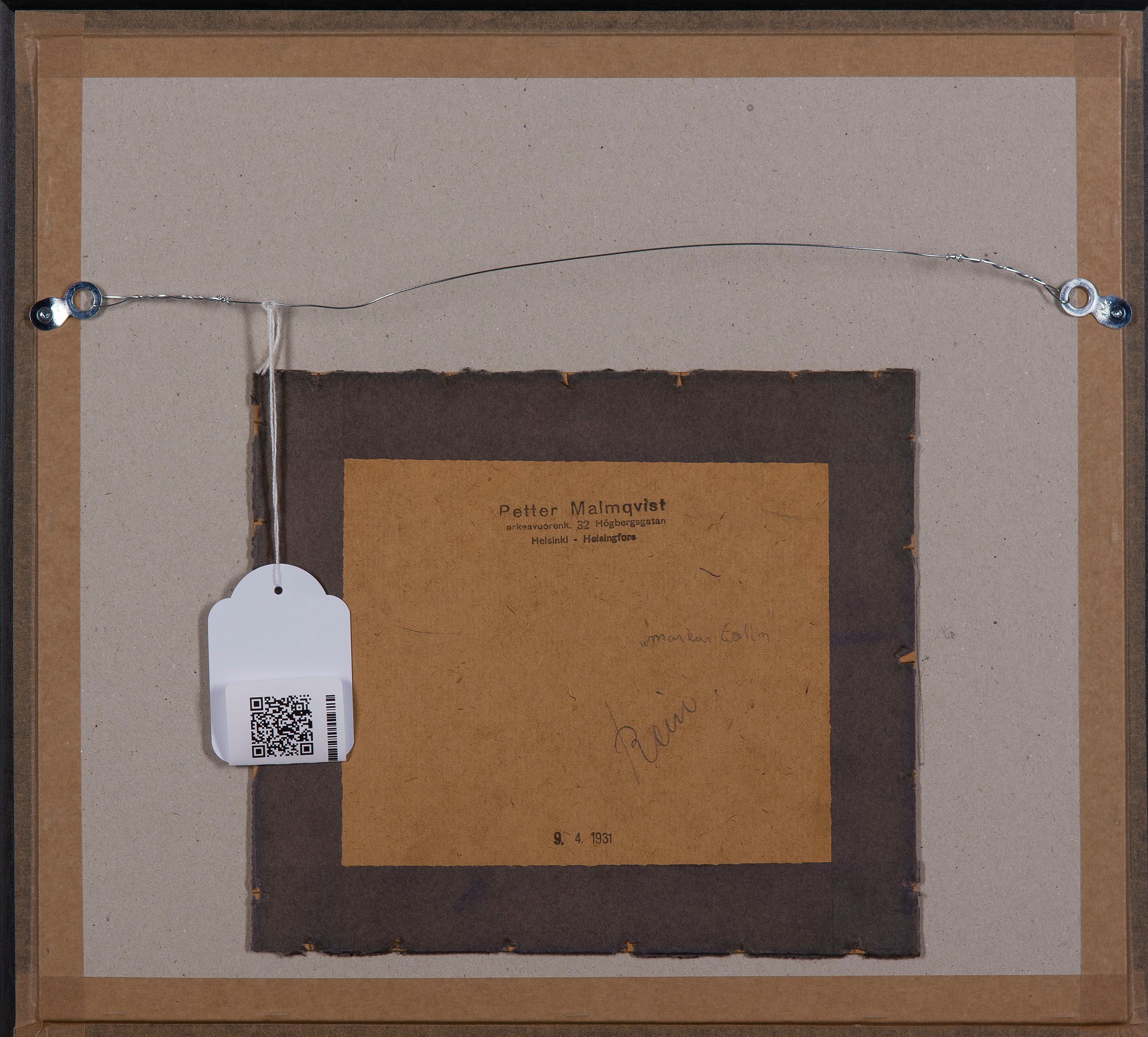 SIGNE HAMMARSTEN-JANSSON, hiilipiirros, signeerattu Ham. - Bukowskis