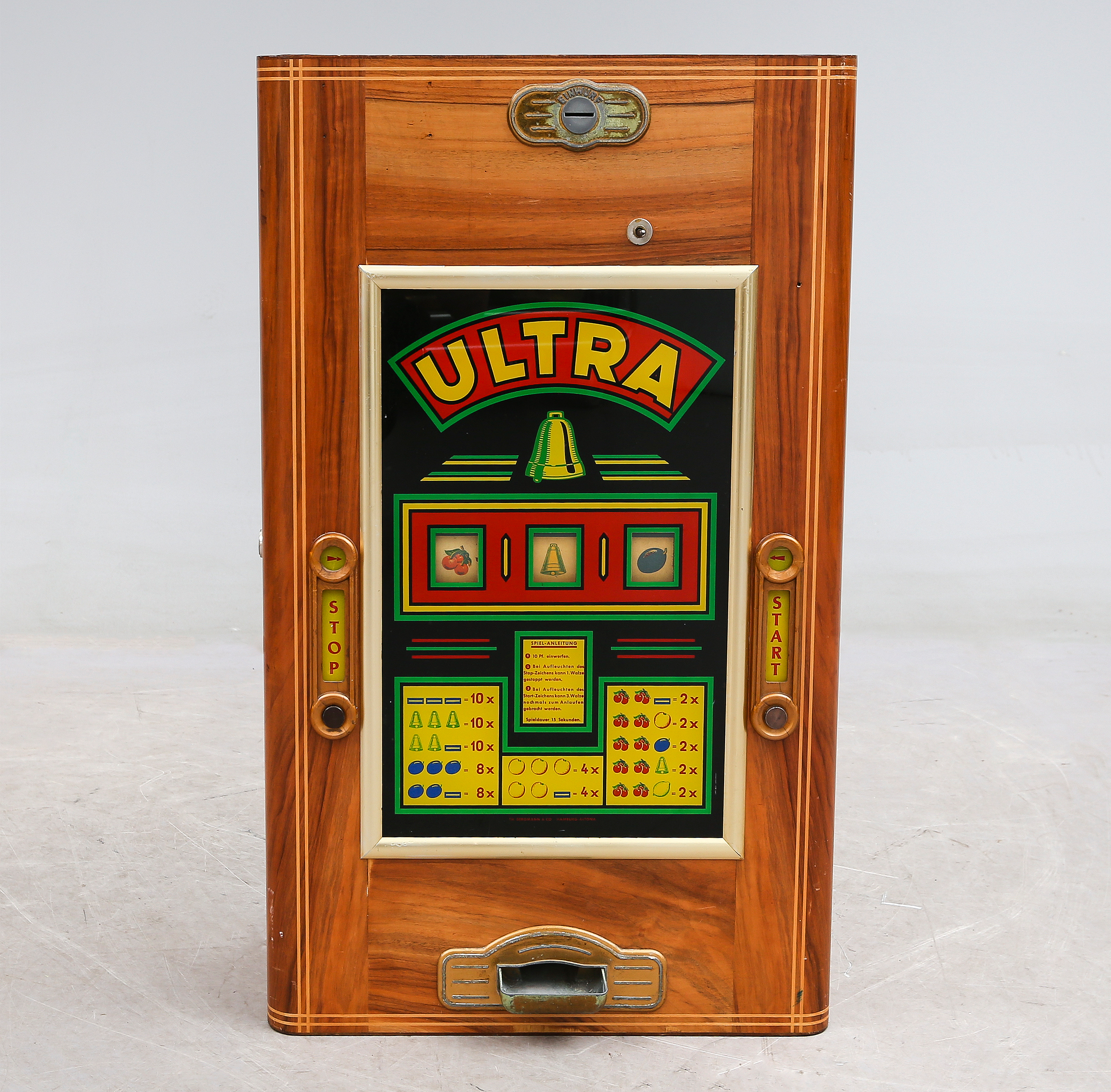 SPELAUTOMAT, Th. Bergmann & Co., Tyskland, 1900-talets mitt. - Bukowskis