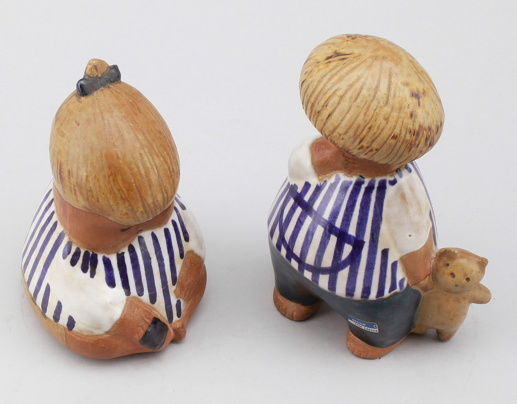 FIGURER, 2 st, stengods, Lisa Larson, Gustavsberg. - Bukowskis