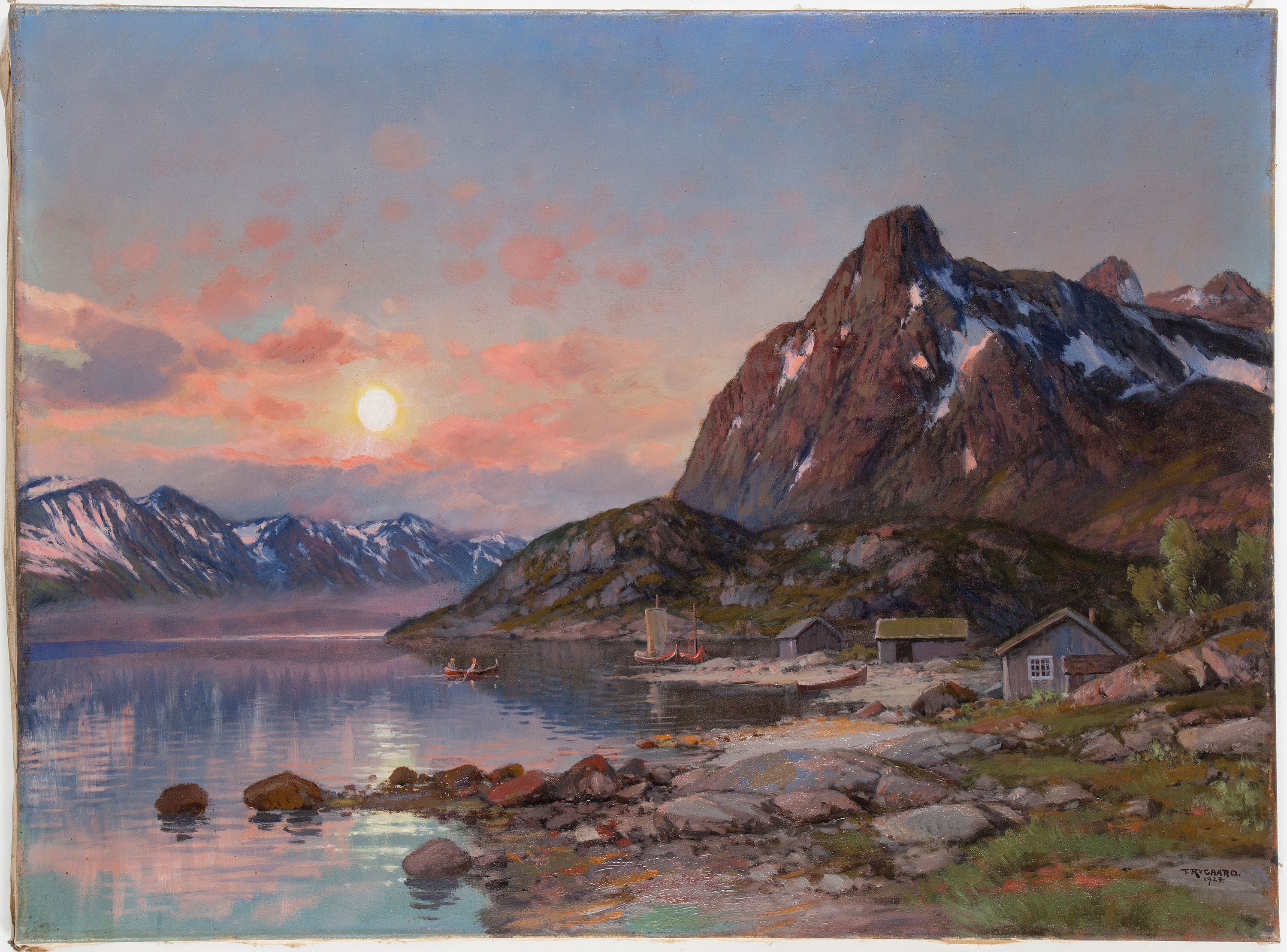 THORVALD RYGAARD. Olja på duk, signerad och daterad 1924. - Bukowskis