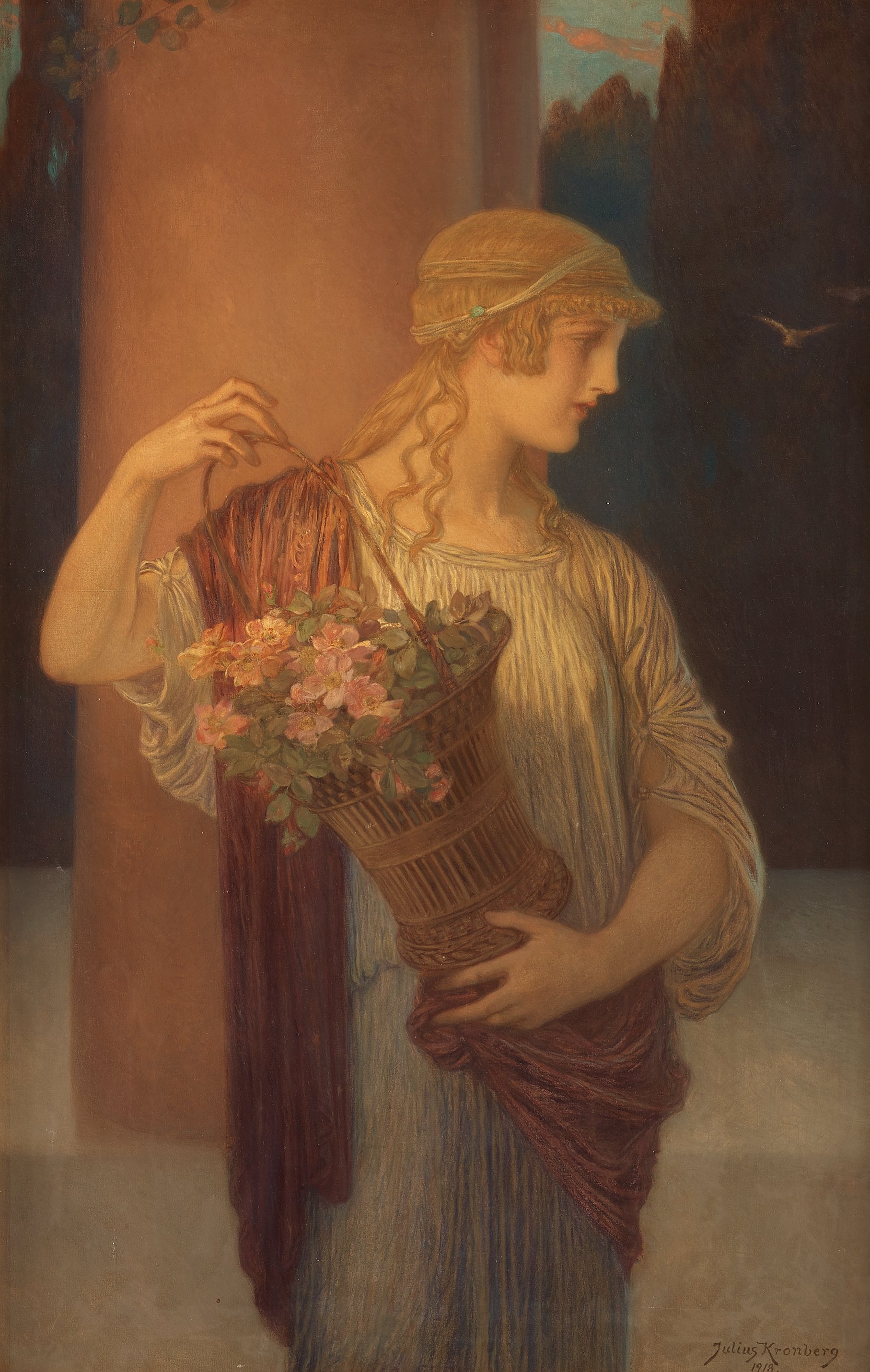 Julius Kronberg, Vestal. - Bukowskis