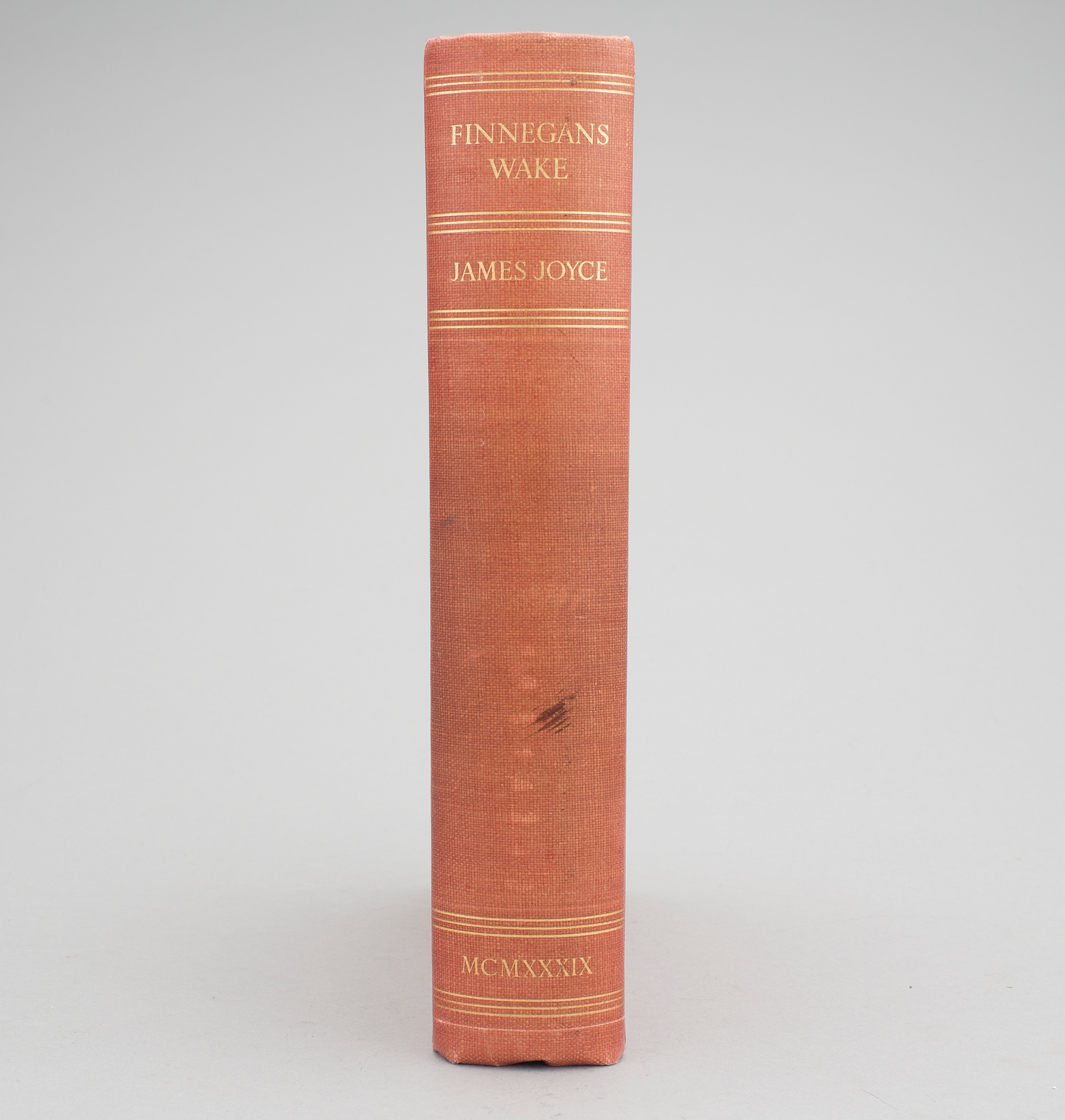 JAMES JOYCE, signerad upplaga av Finnegans Wake, London, Faber & Faber ...