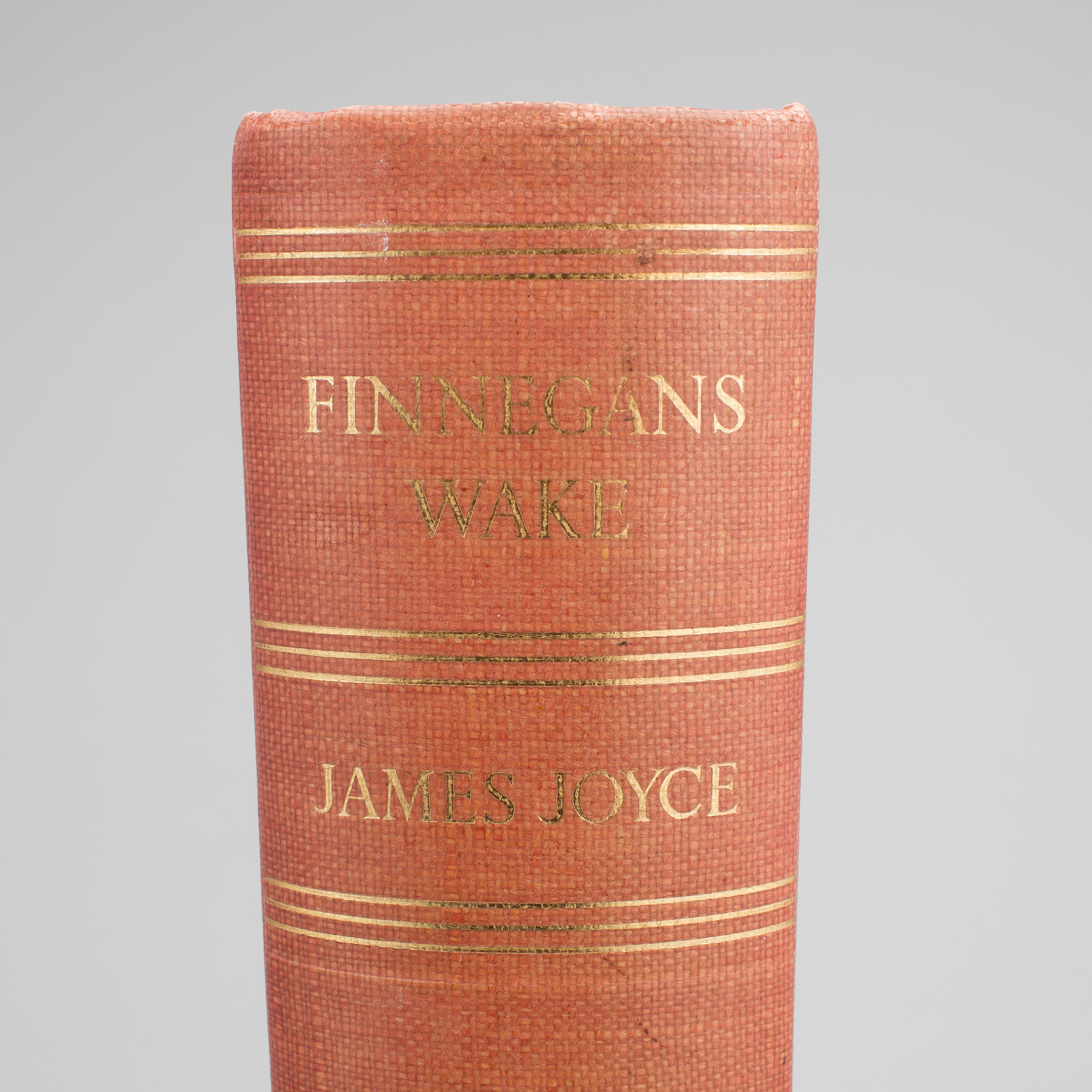 JAMES JOYCE, signerad upplaga av Finnegans Wake, London, Faber & Faber ...