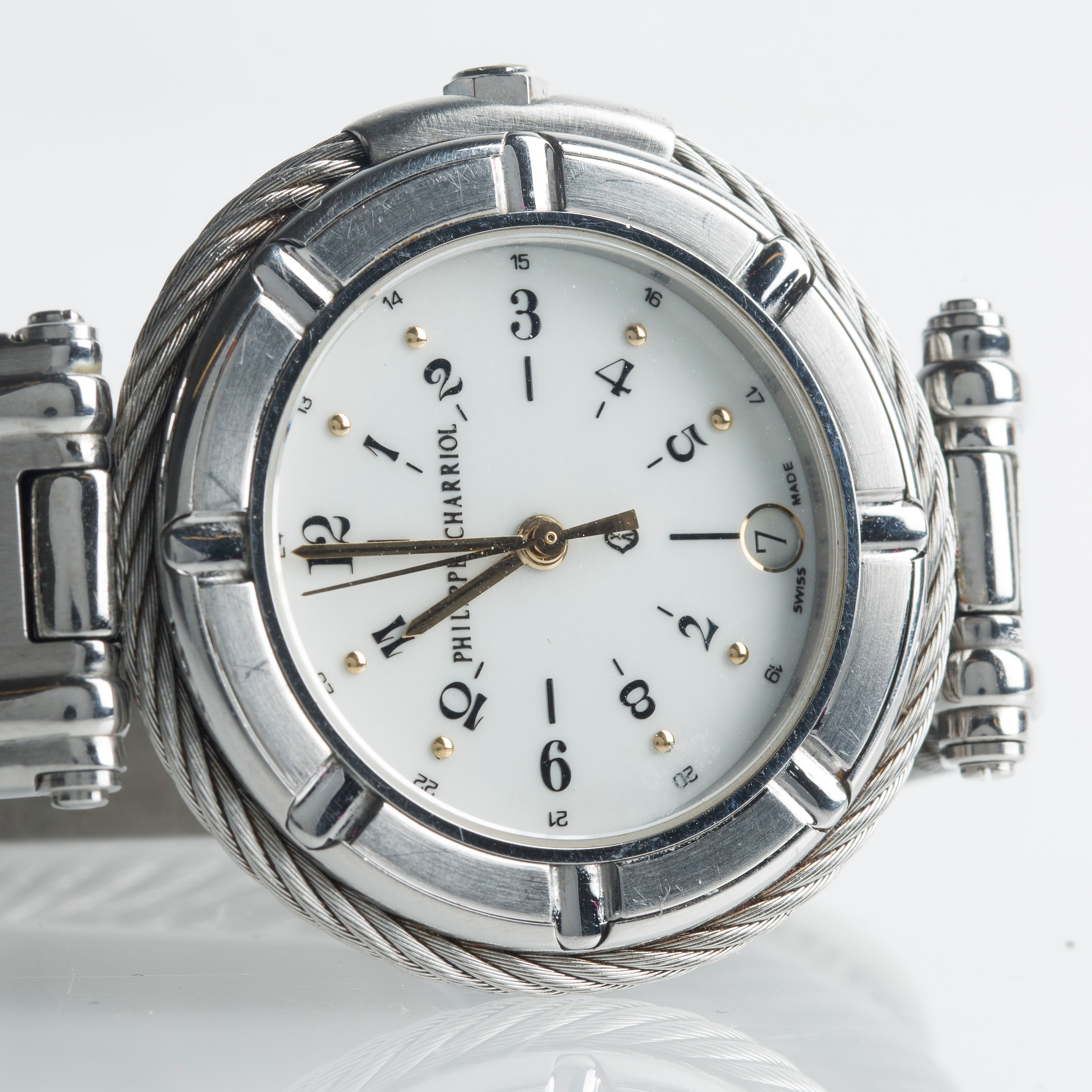 PHILIPPE CHARRIOL, wristwatch, 33 mm. - Bukowskis