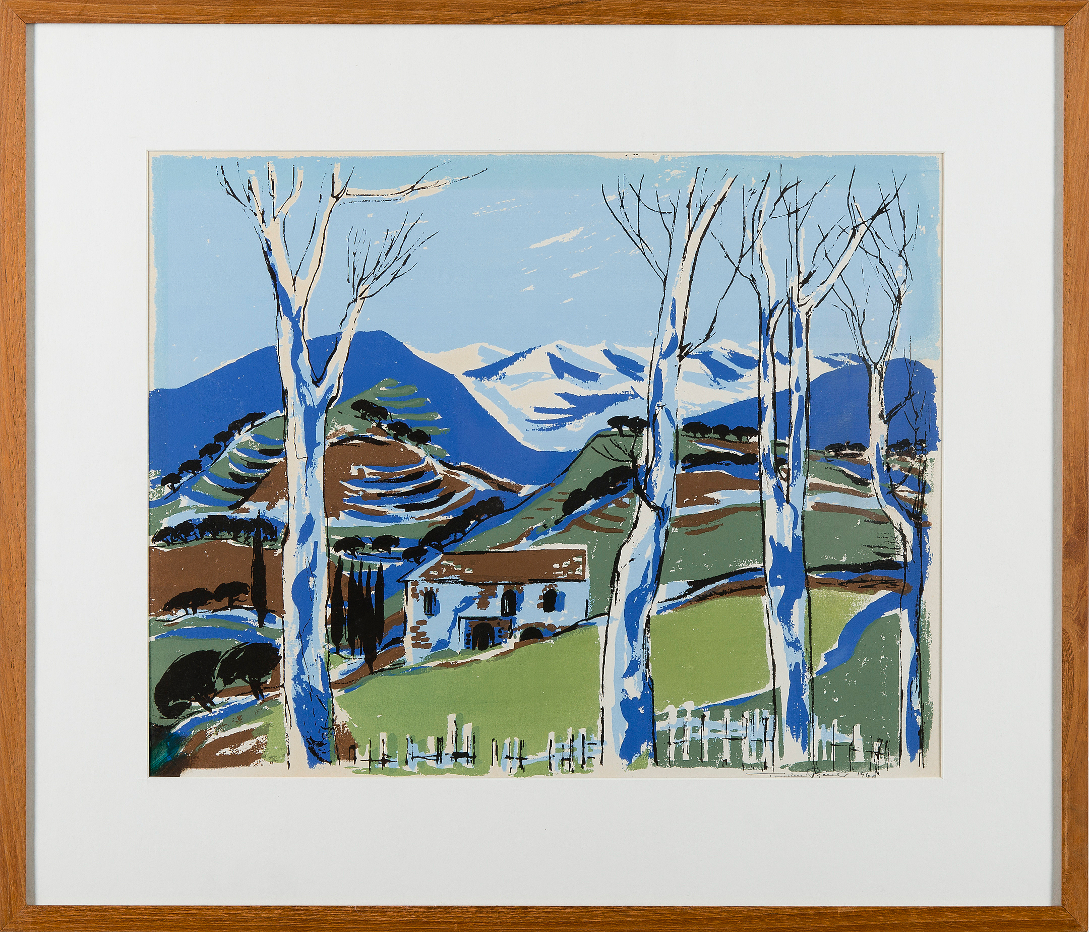 TUULIKKI PIETILÄ, litografi, signerad och daterad 1960. - Bukowskis