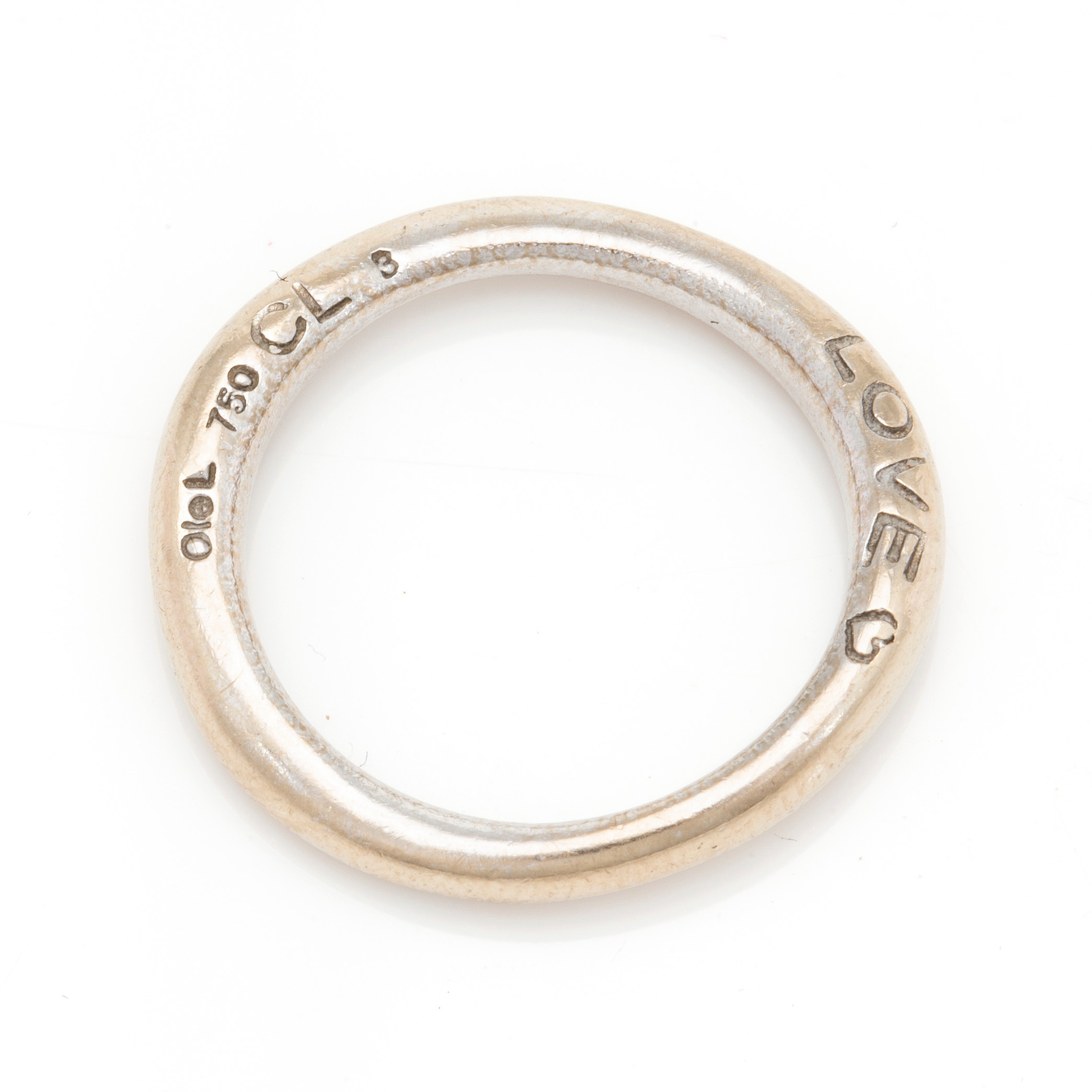 A 'Love' ring by Ole Lynggaard, Denmark. - Bukowskis