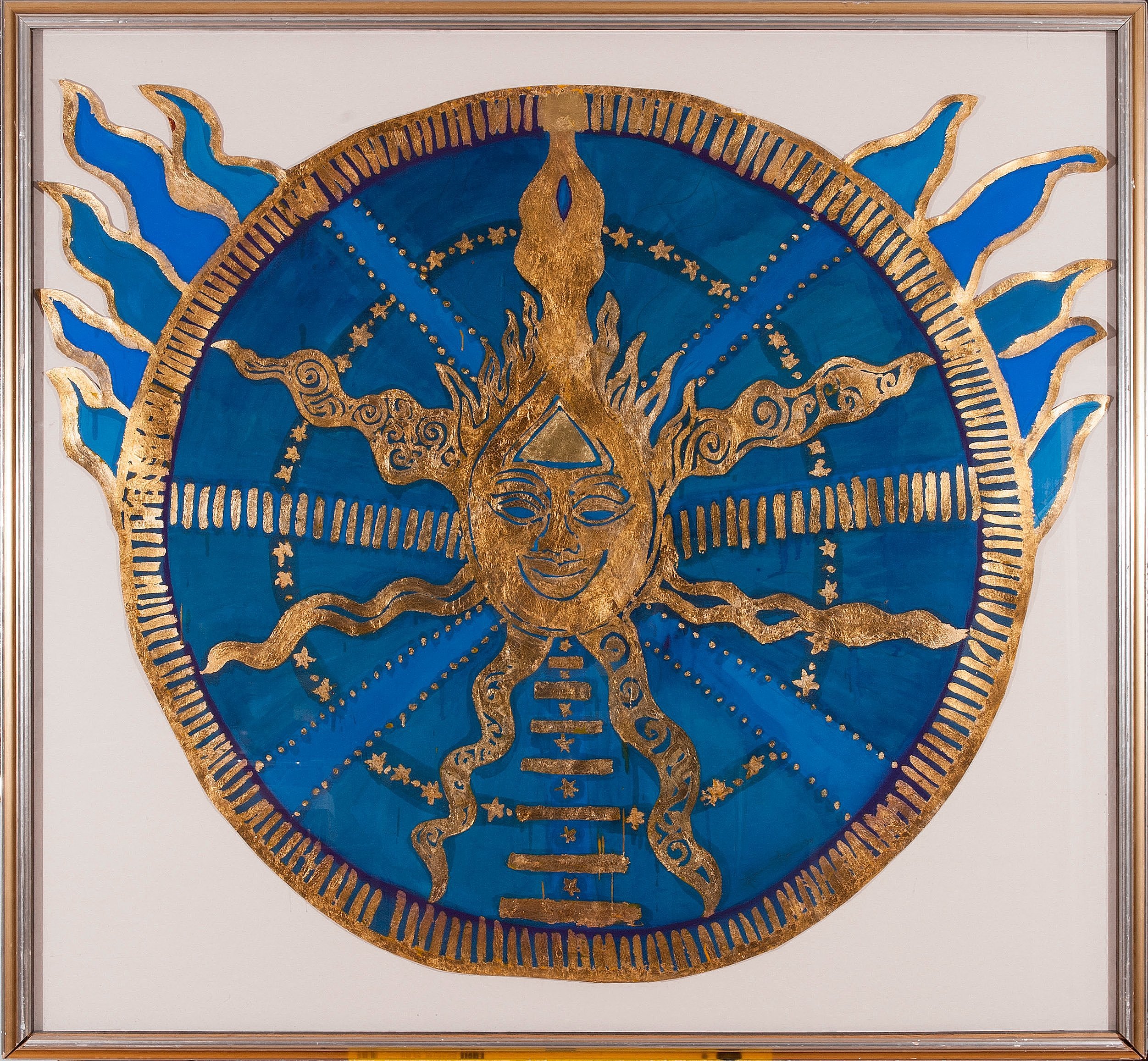 HANNA VARIS, gouache, slagmetall, signerad och daterad 1994. - Bukowskis