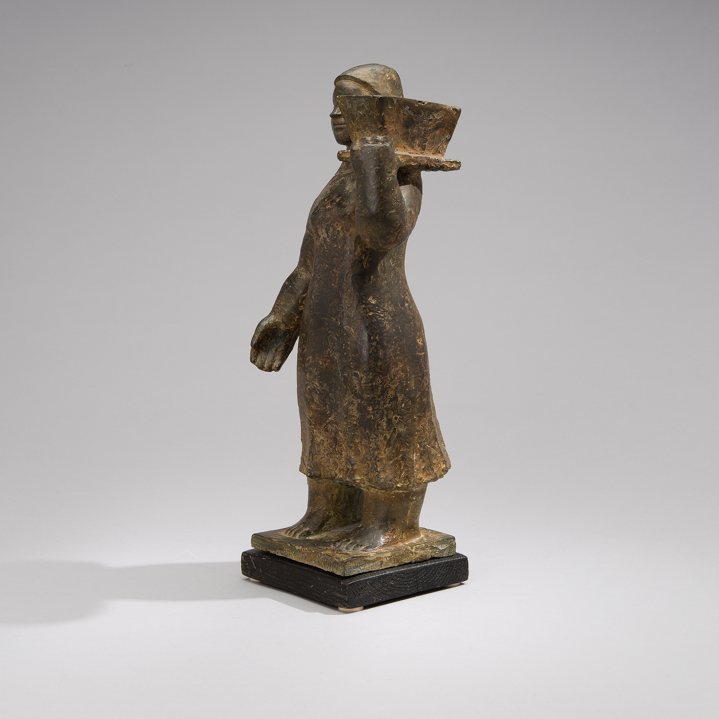 RAKEL KOIVISTO, skulptur, bly, signerad RK och daterad -53. - Bukowskis