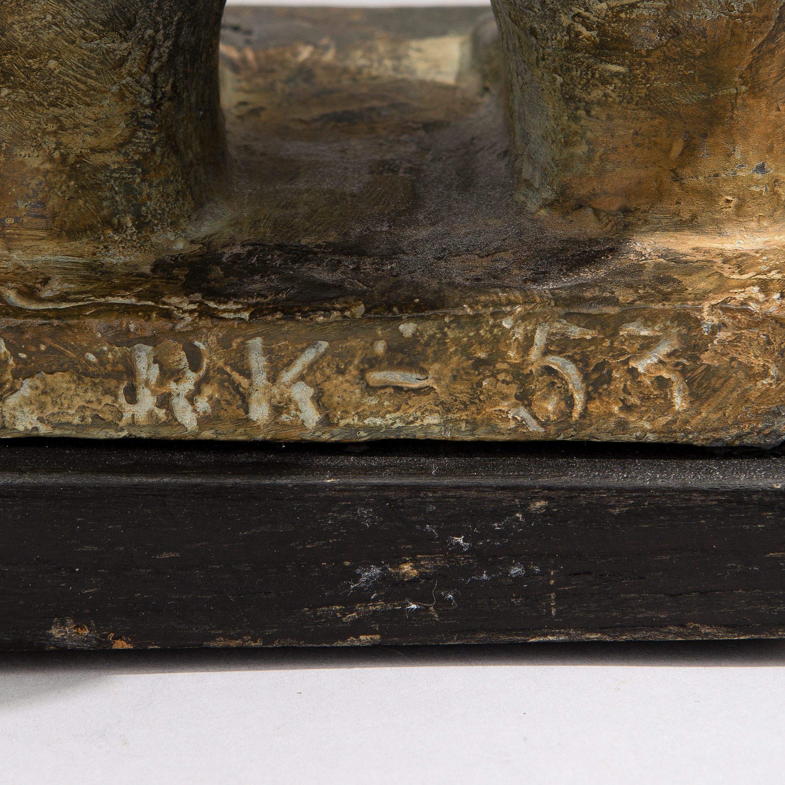 RAKEL KOIVISTO, skulptur, bly, signerad RK och daterad -53. - Bukowskis