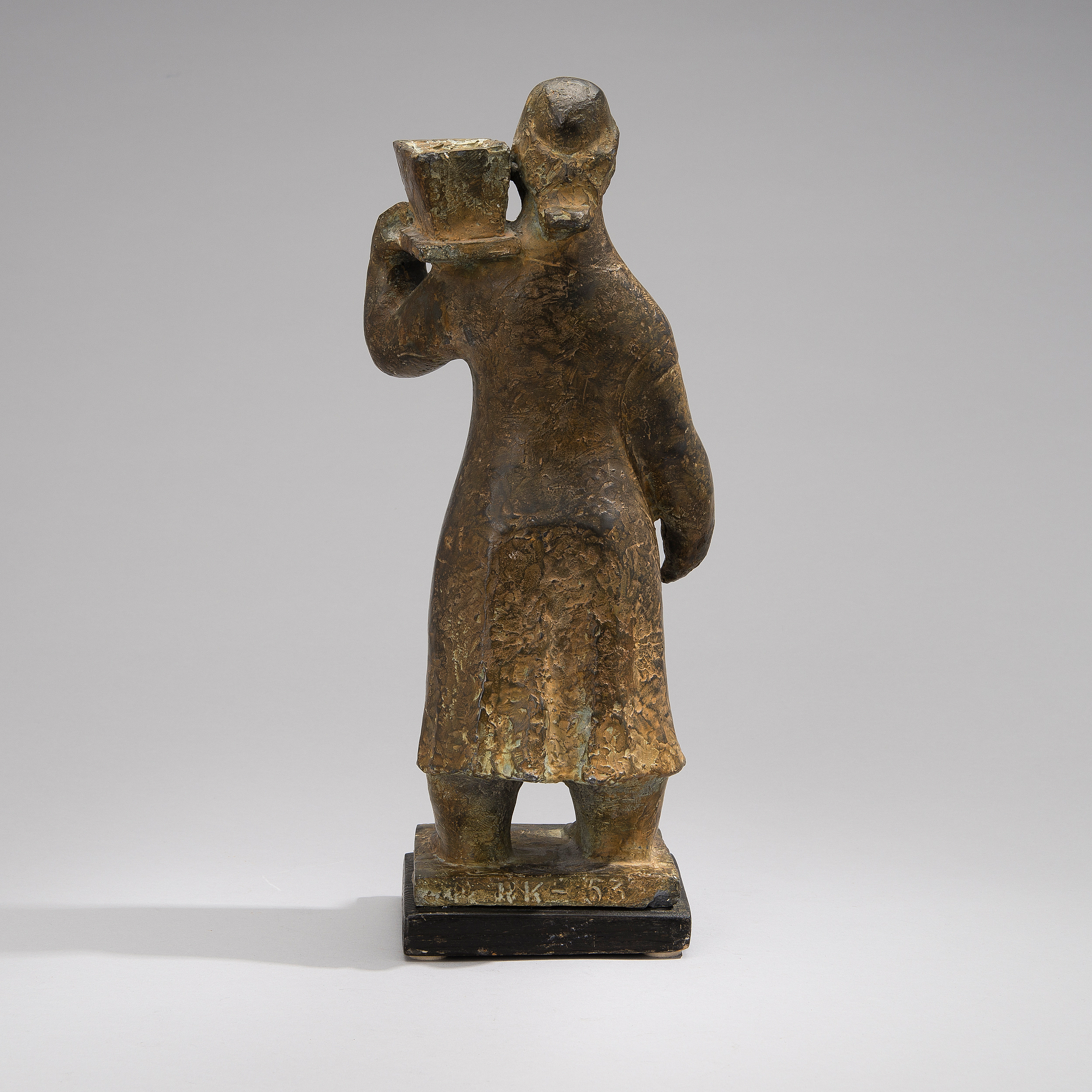 RAKEL KOIVISTO, skulptur, bly, signerad RK och daterad -53. - Bukowskis