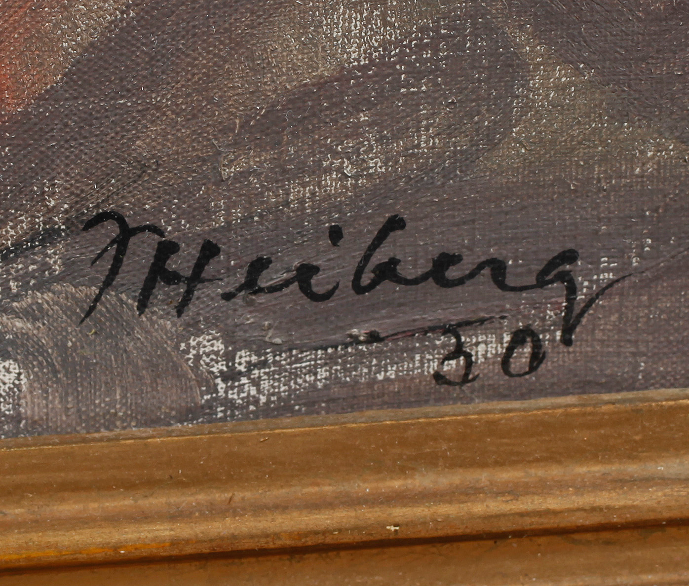 JEAN HEIBERG, olja på duk, signerad och daterad 30. - Bukowskis