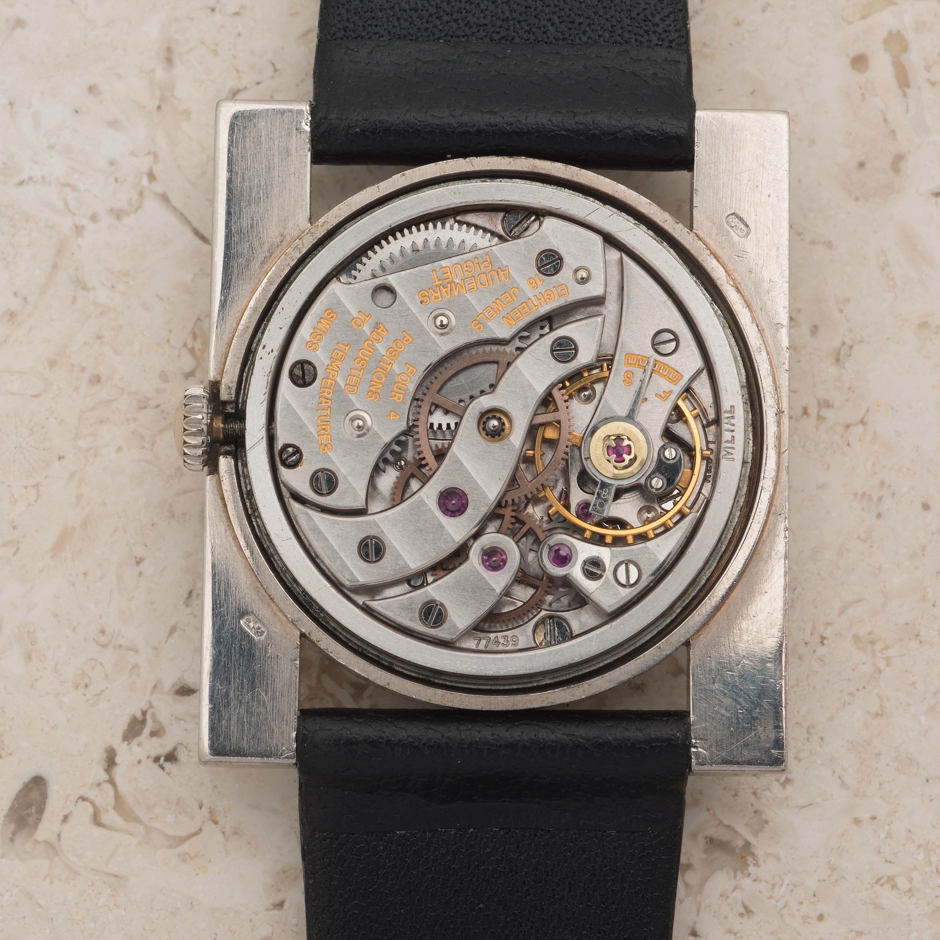 AUDEMARS, PIGUET, Genève, armbandsur, 27 x 31,5 mm, - Bukowskis