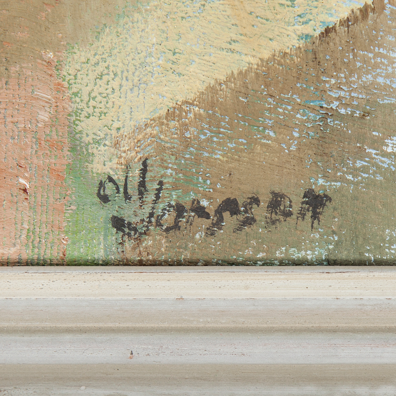 OLLE LARSSON, olja på duk, signerad Olle Larsson. - Bukowskis