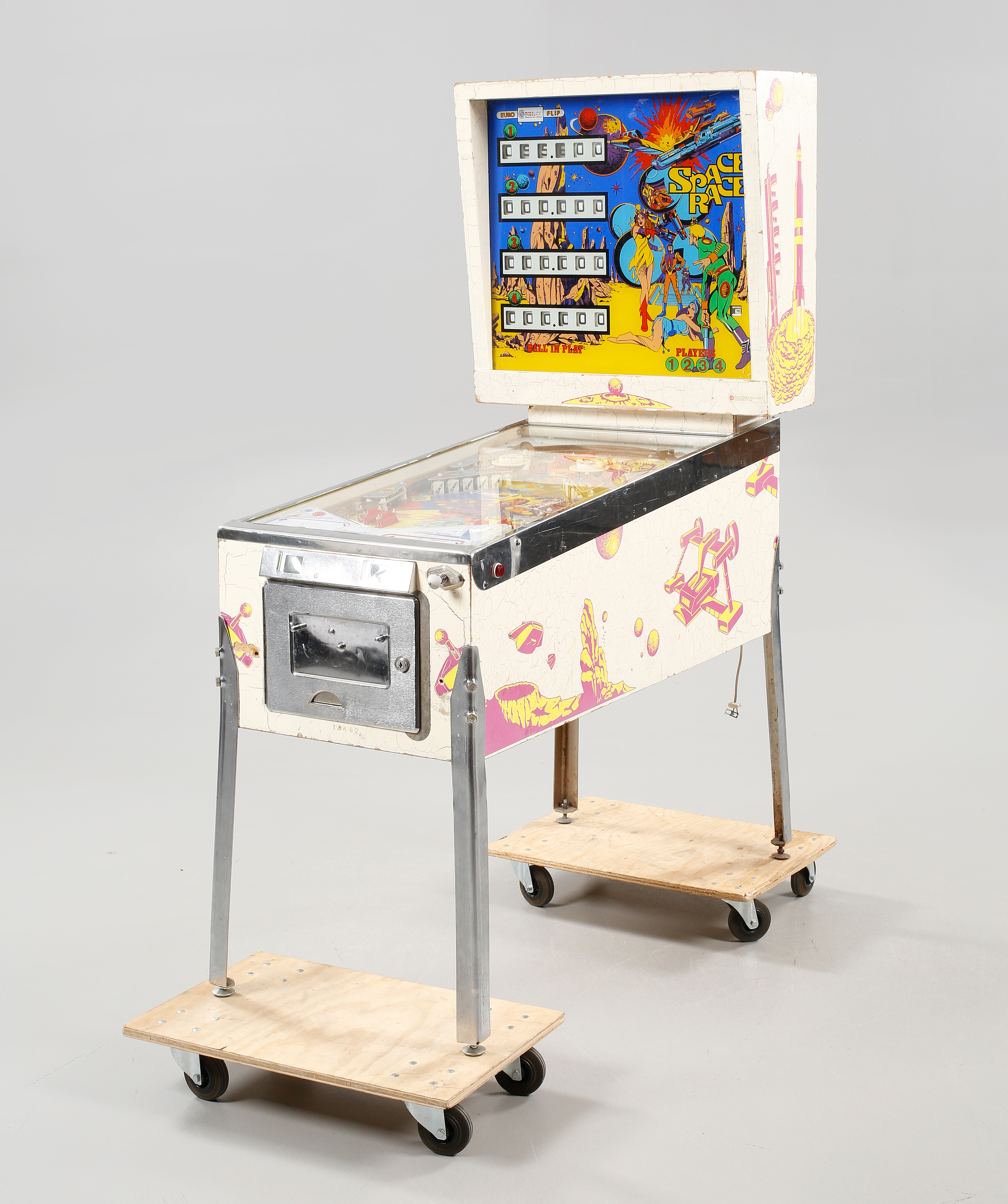 FLIPPERSPEL, Space Race, Knutsson Bolagen Automat AB, 1970-tal. - Bukowskis