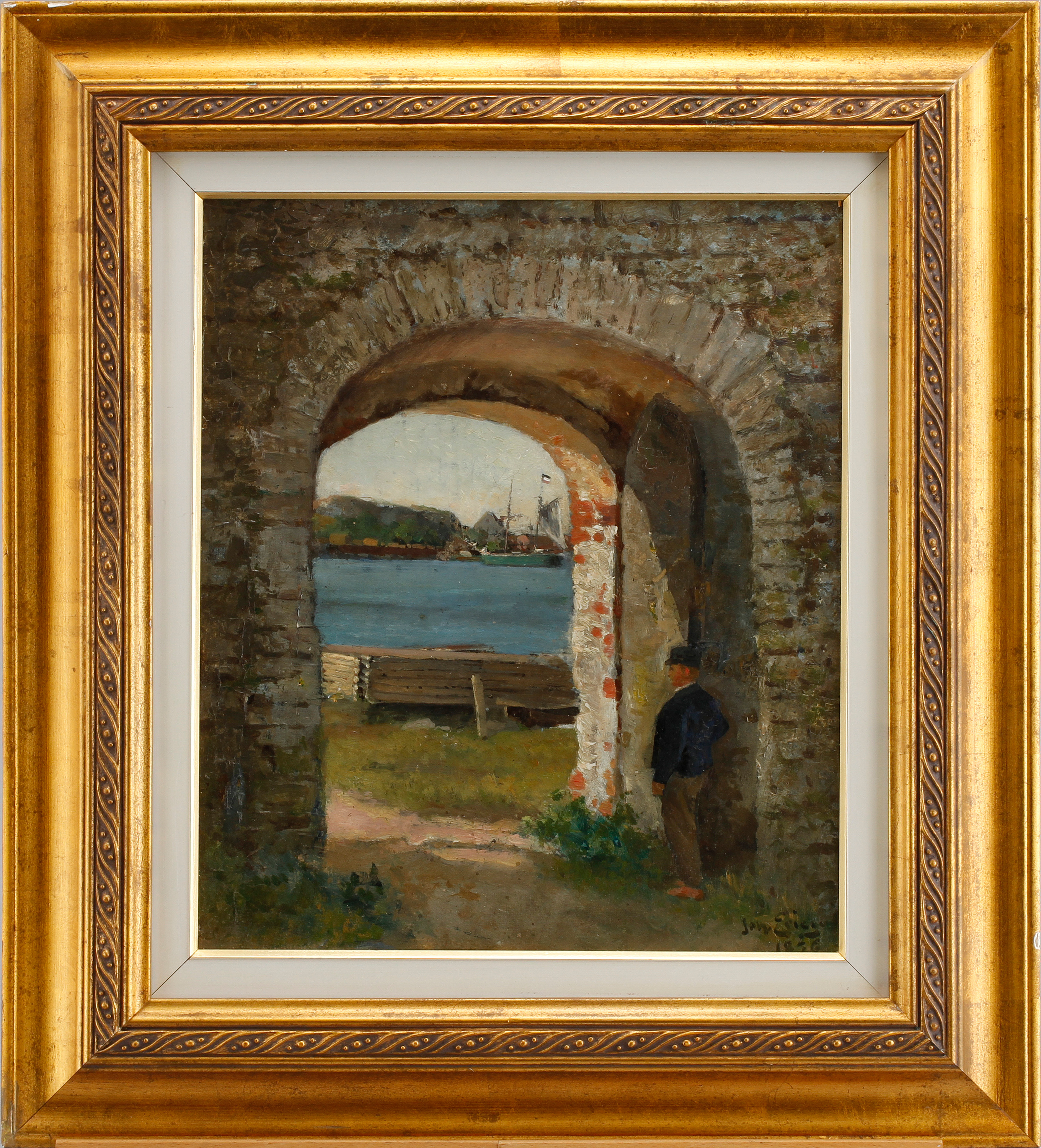An oilpainting on canvas made by JOHAN ERICSON and signed and dated ...