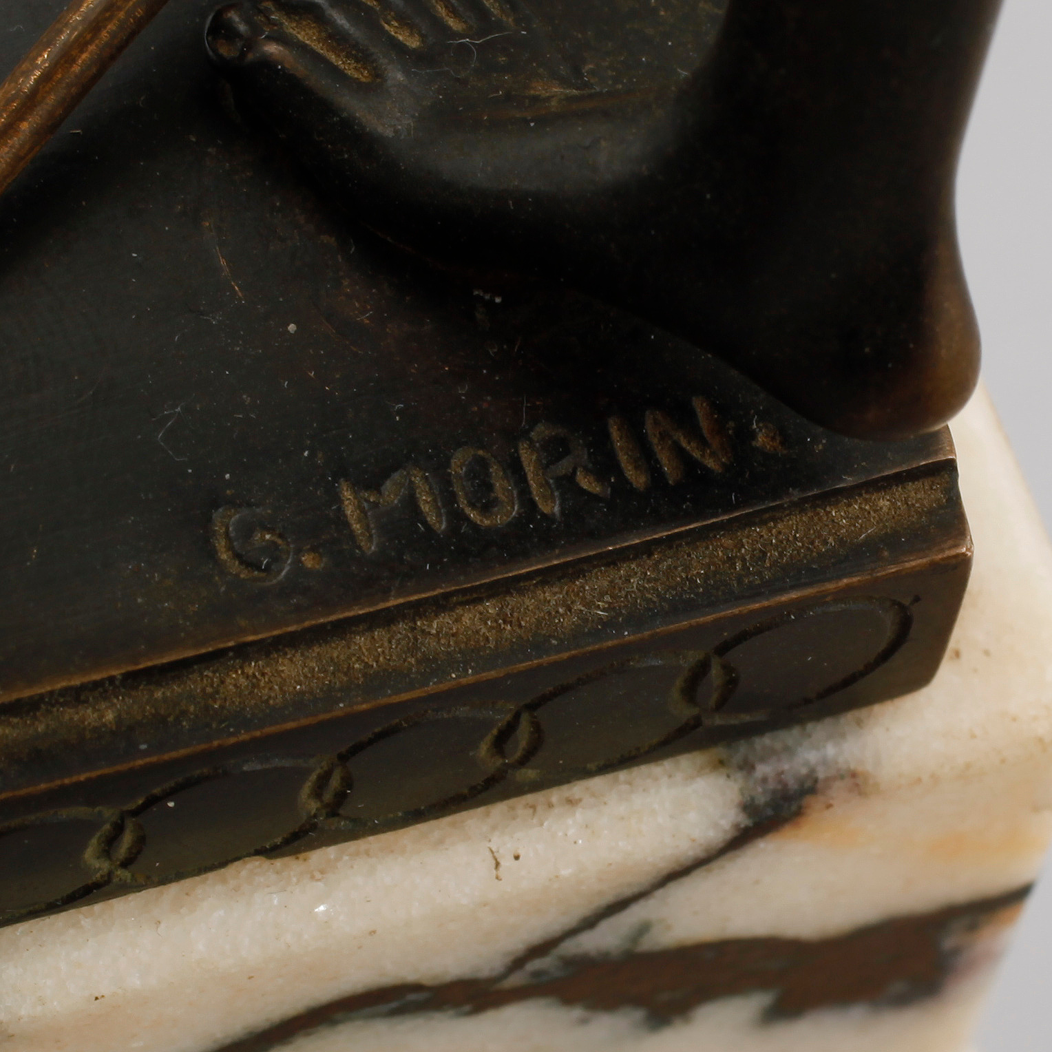 A bronze skulpture by Georges Morin from around 1900. - Bukowskis