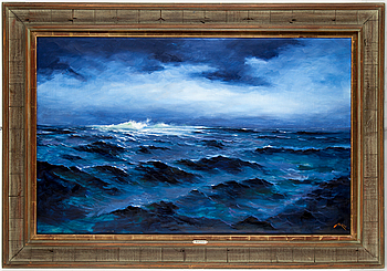 AXEL LIND, olja på duk. Signerad. - Bukowskis