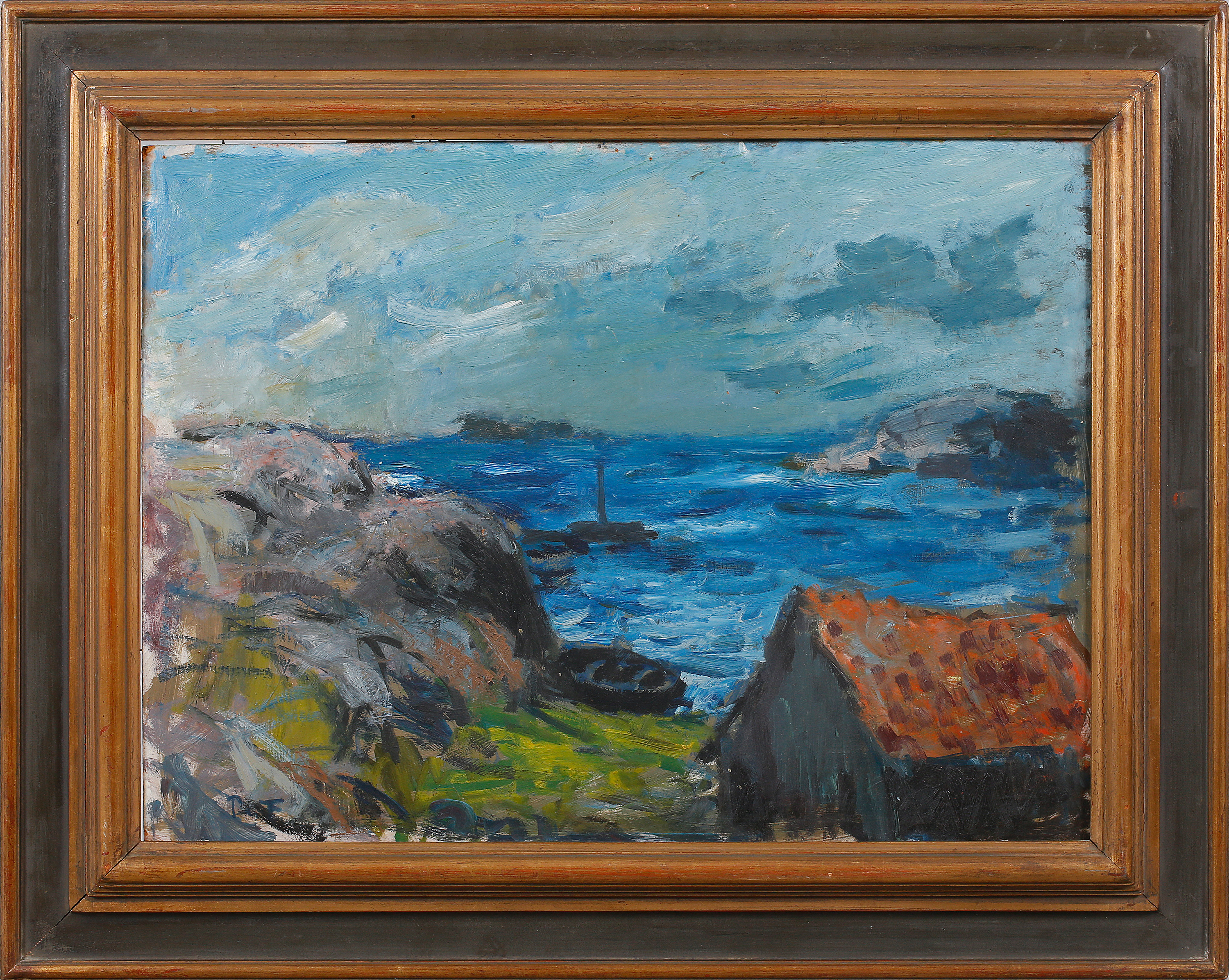 An oil painting, signed by PER FALK. - Bukowskis