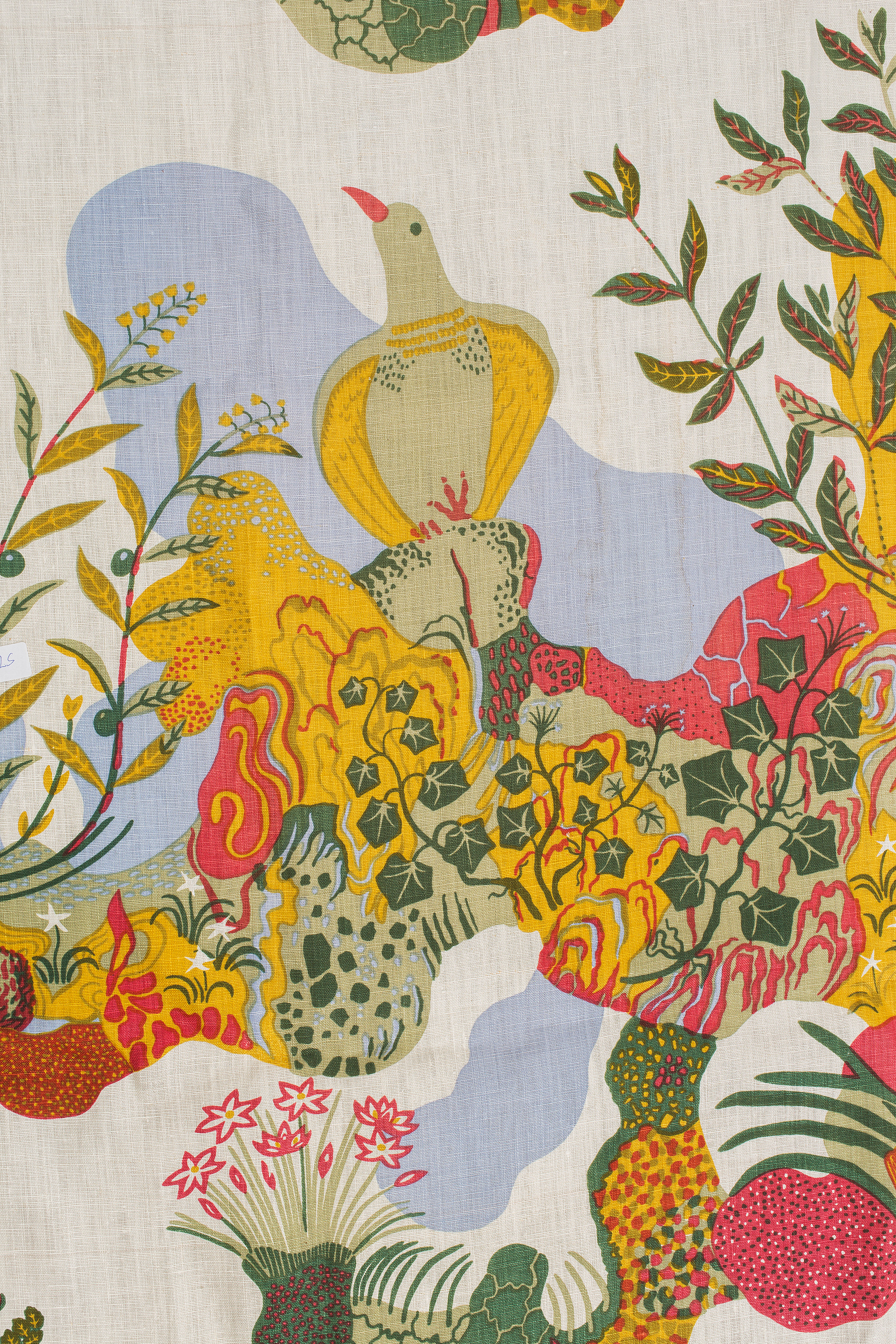 4 curtains, by Josef Frank, in the pattern "Anakreon". - Bukowskis