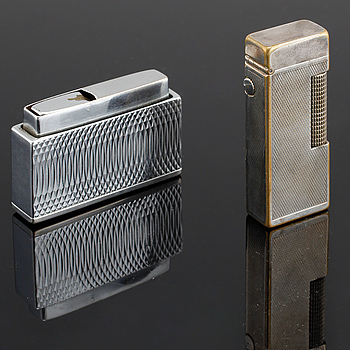 Two lighters from Dunhill and Consul, second half of the 20th century ...