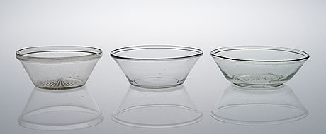 FILBUNKE, 20 st, glas, bl a Riihimäki och Viiala glasbruk, 1900-talets ...