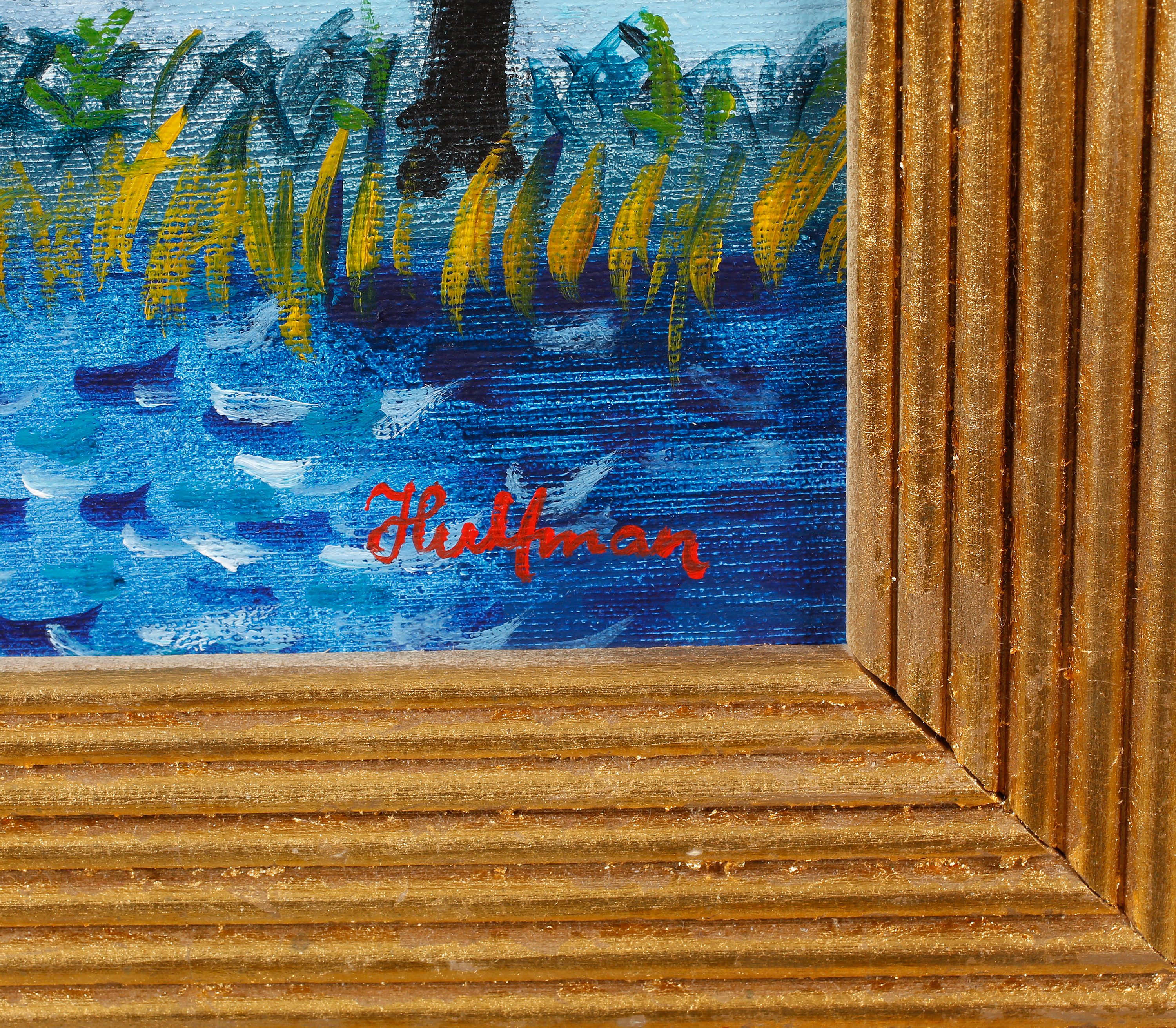 ANDERS HULTMAN, a signed oil on canvas. - Bukowskis