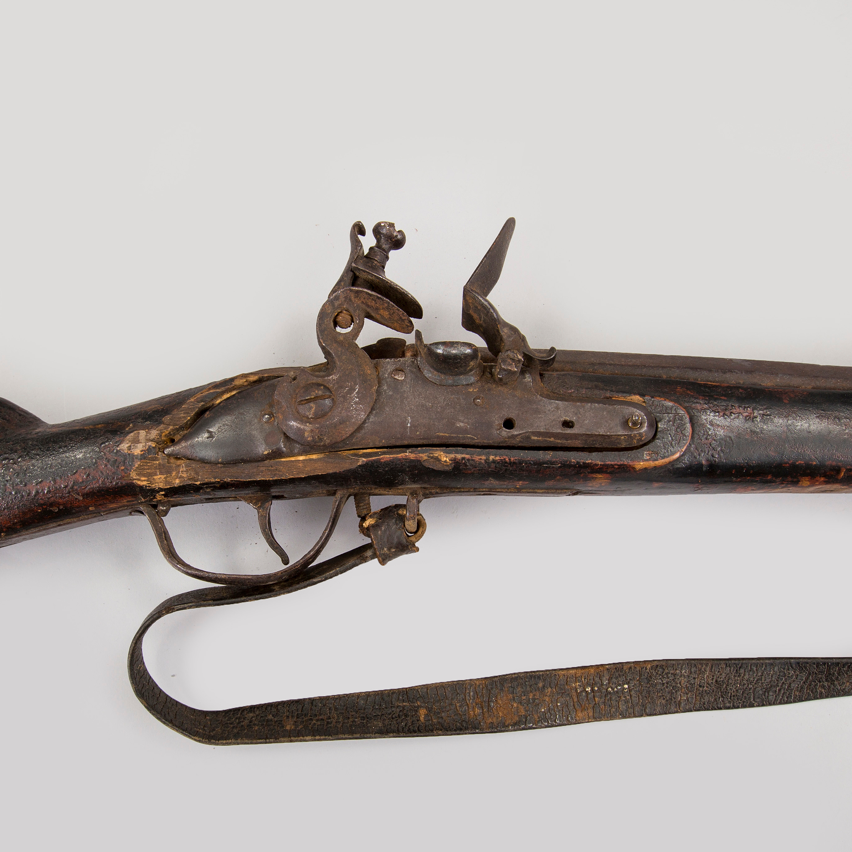 An early 19th century flintlock rifle. - Bukowskis