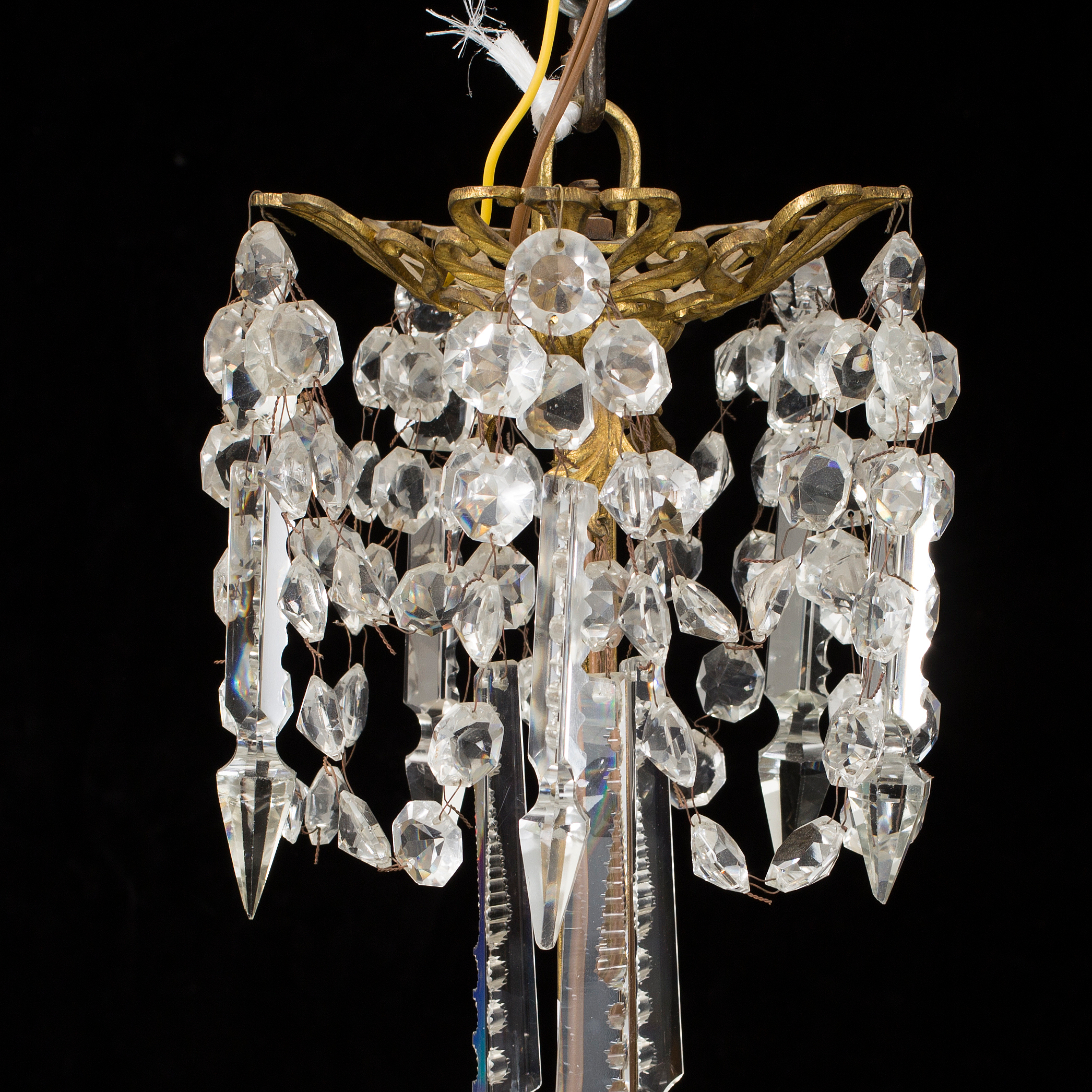 Chandelier, eclectic style, around 1900. - Bukowskis