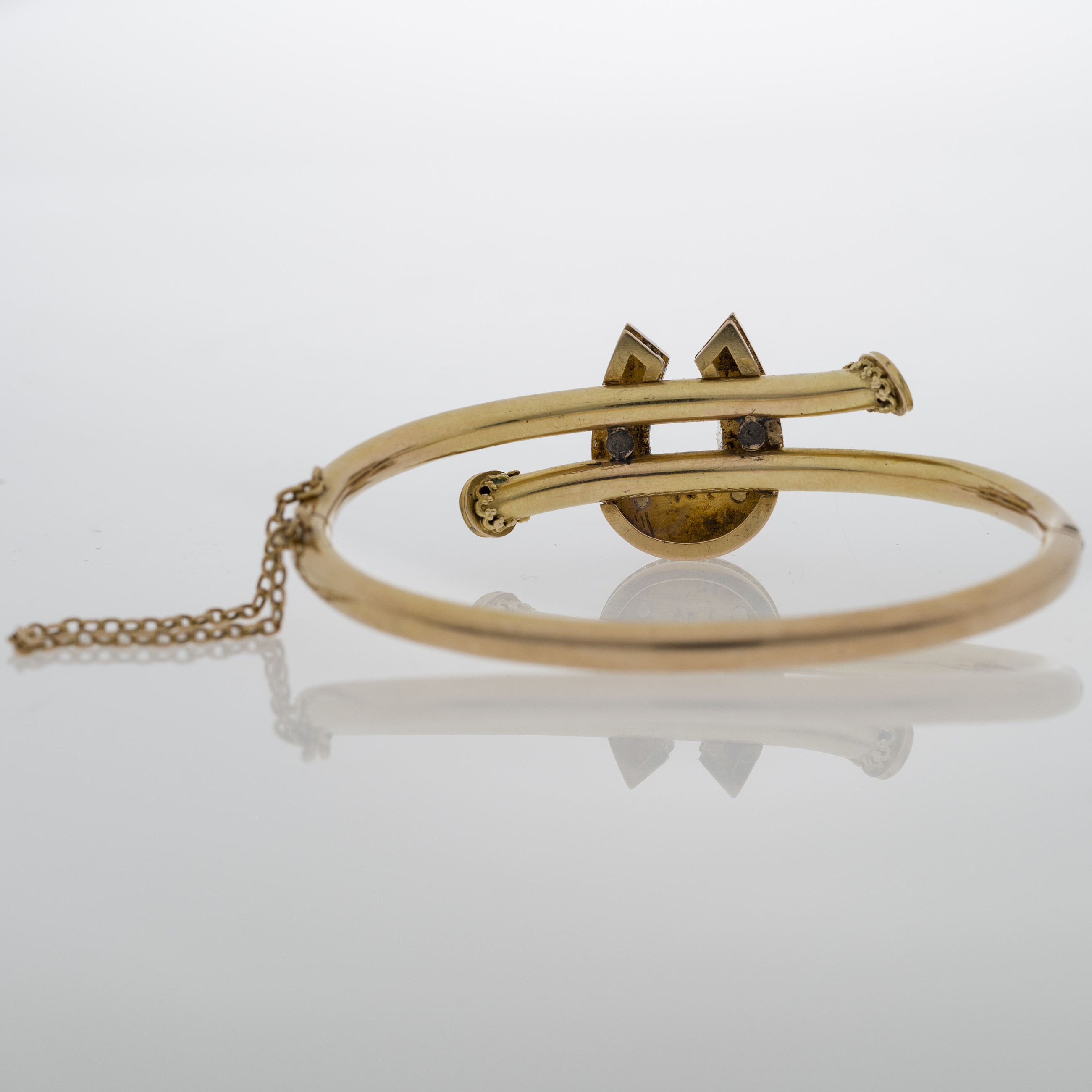 ARMRING, pärlor, 14K guld i två färger. - Bukowskis