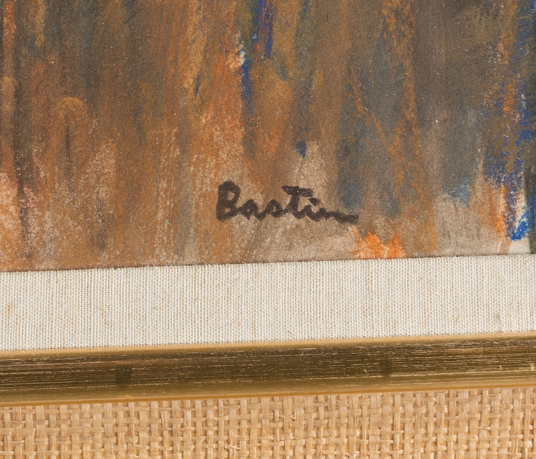 LOUIS BASTIN, Blandteknik, signerad. - Bukowskis