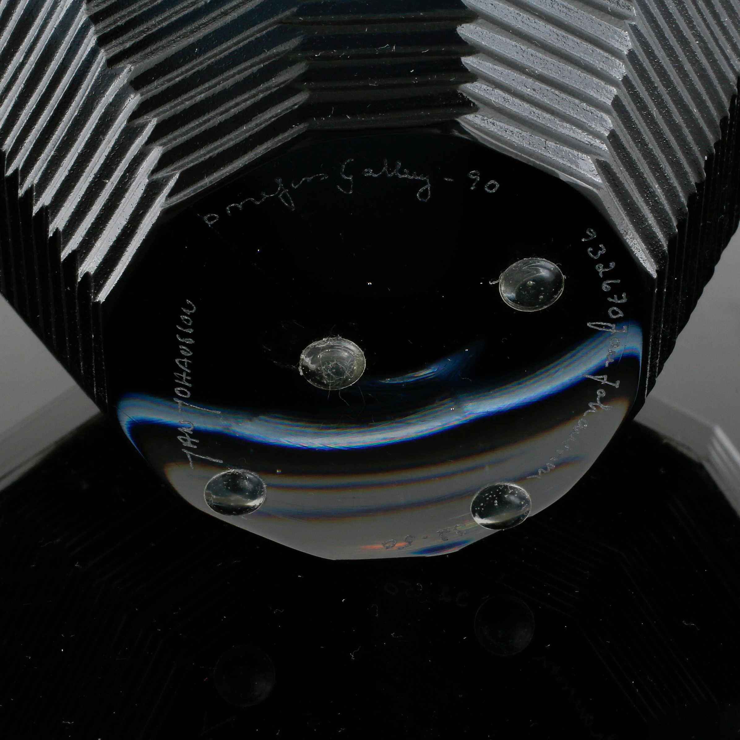 JAN JOHANSSON, vas, glas, Orrefors Gallery, signerad, numrerad och ...