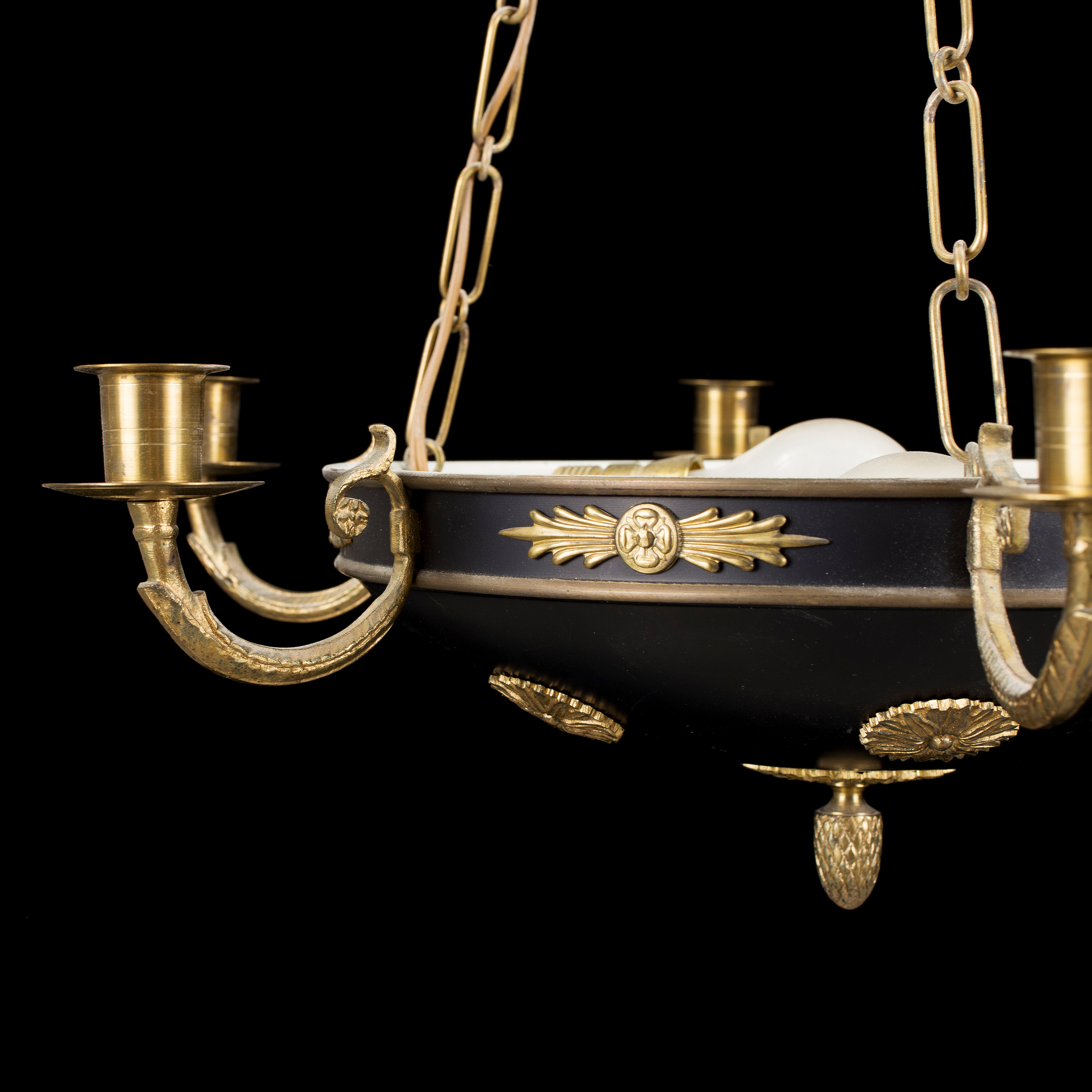 An Empire style ceiling light, second half of 20th Century. - Bukowskis