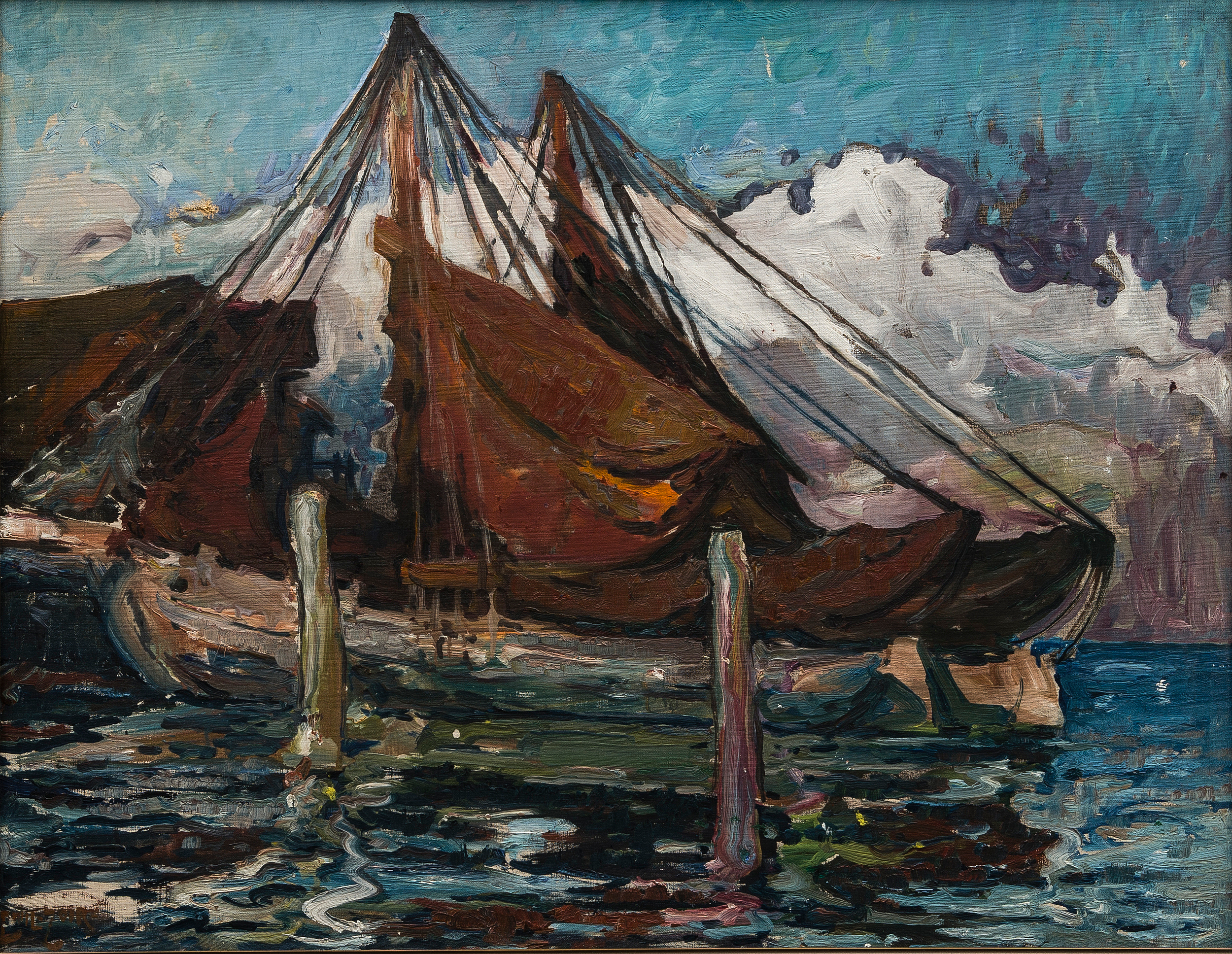 EMIL ZOIR, olja på duk, signerad. - Bukowskis