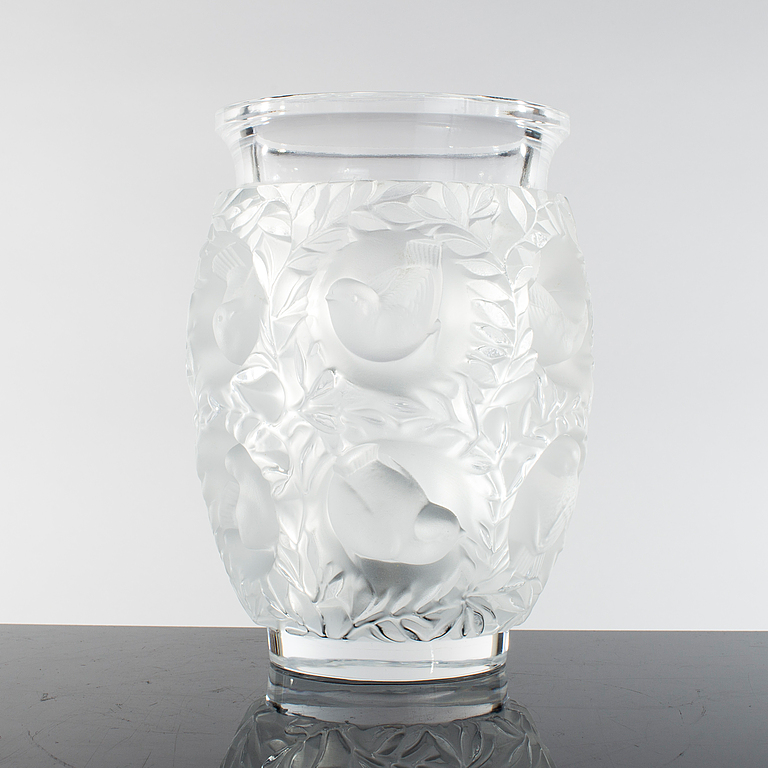 VAS, glas, "Bagatelle", Lalique, sign. - Bukowskis