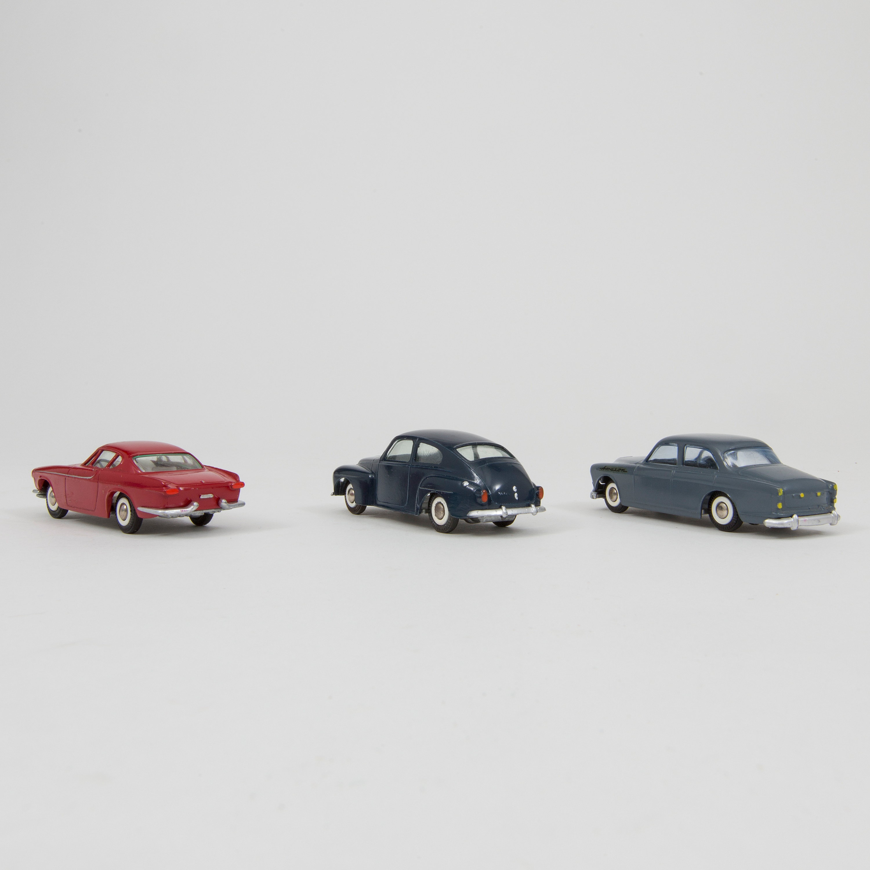 A lot of three Tekno toy cars Denmark 1960s. - Bukowskis