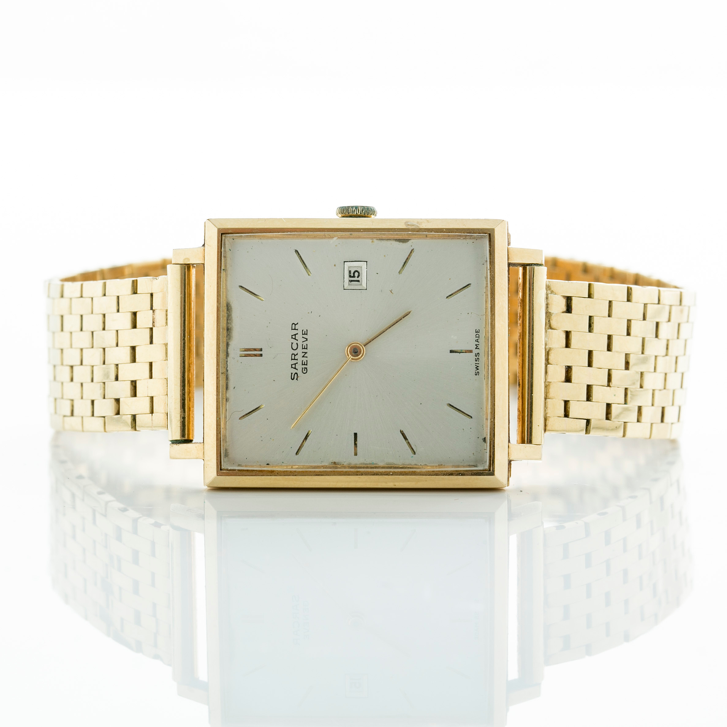 SARCAR Genéve, wristwatch. Ca 25 x 29 mm. - Bukowskis