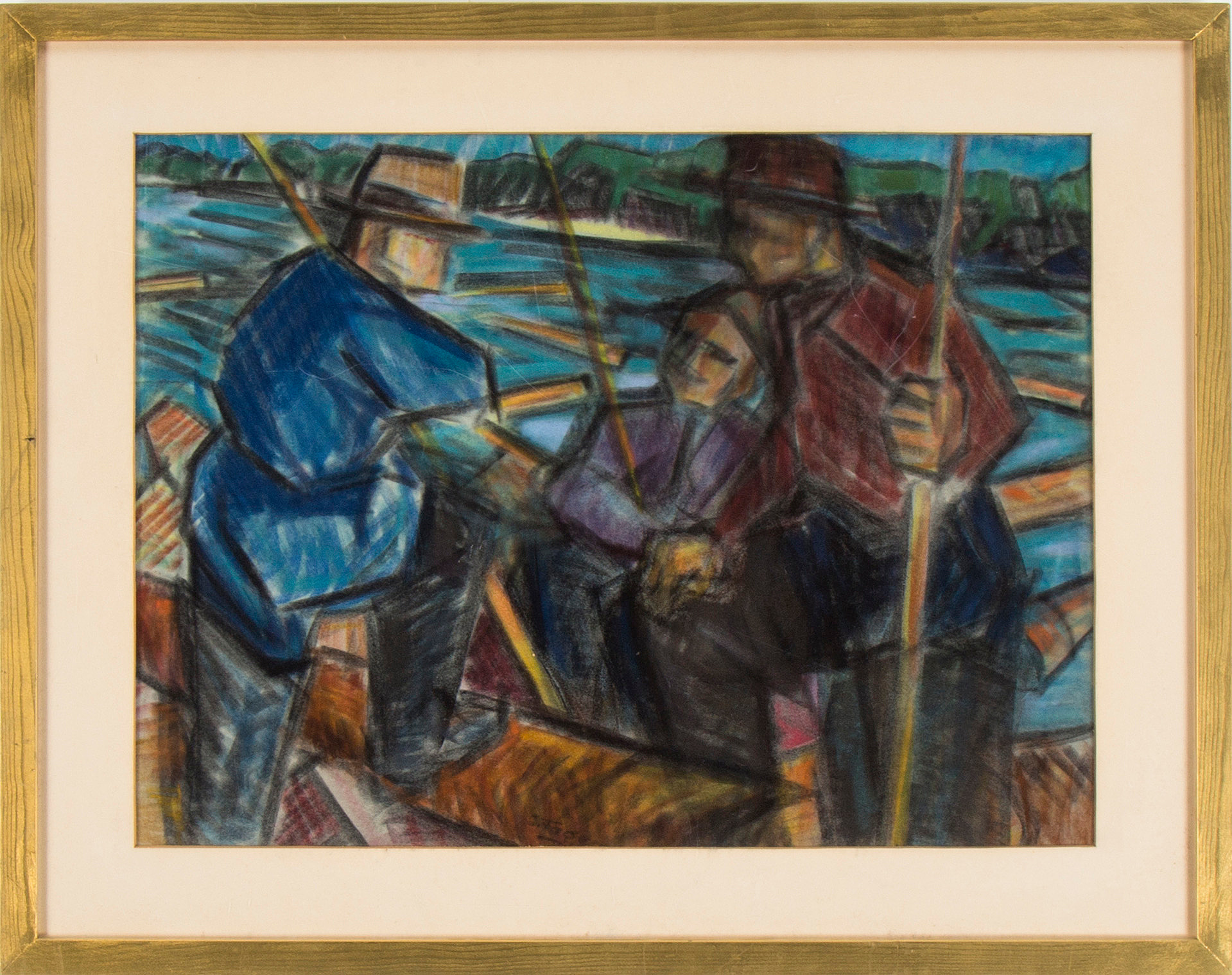 SIXTEN FAGER, pastel, signed. - Bukowskis