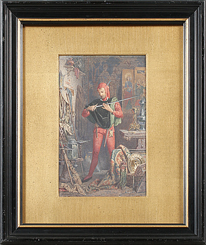 GEORG VON ROSEN, watercolor, signed and dated 1862. - Bukowskis