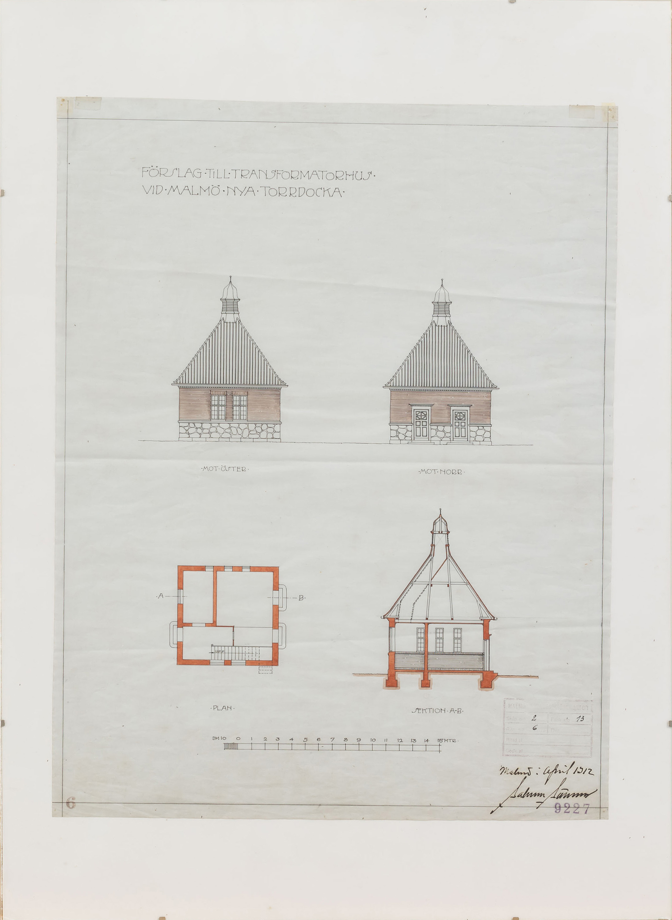 KARTA och RITNING, Malmö, 1800-tal och 1900-talets början. - Bukowskis