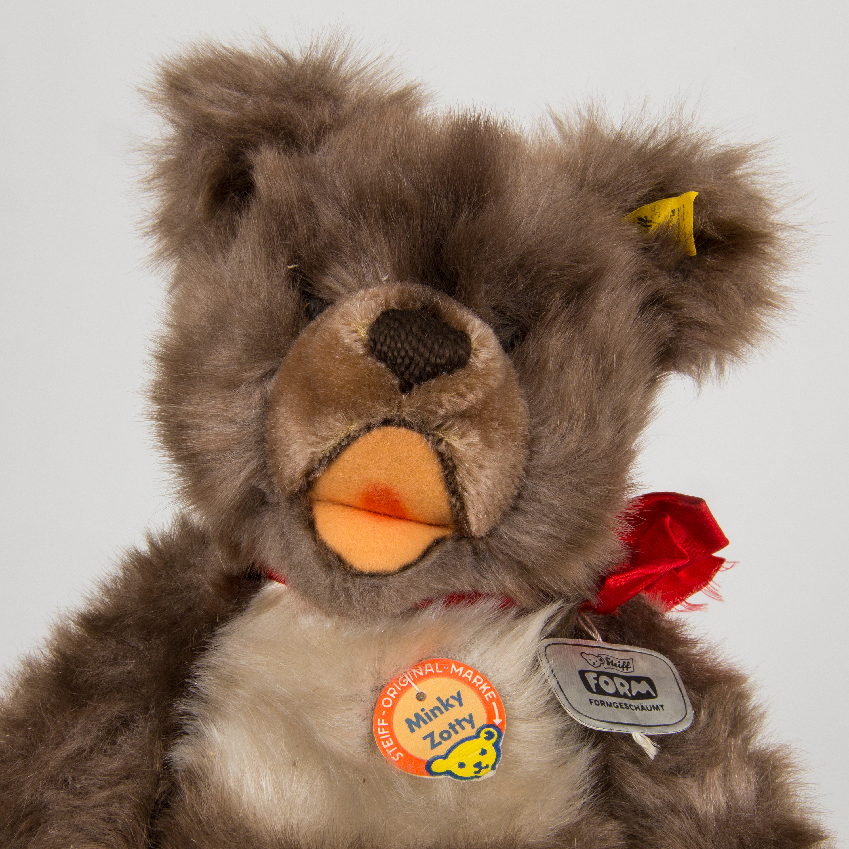 Seven Steiff animals Germany 1960s. - Bukowskis