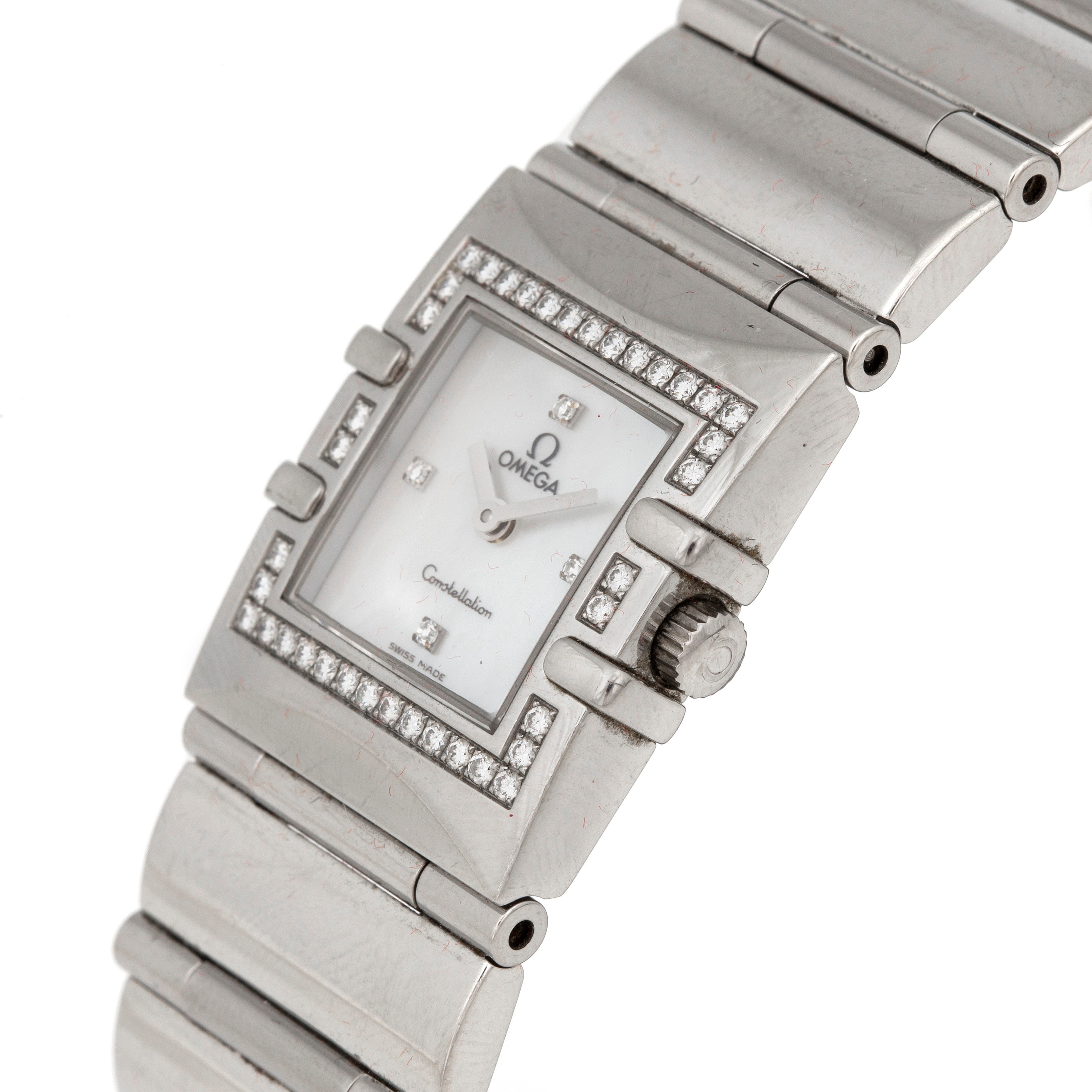 OMEGA, Constellation, Quadra, wristwatch, 19,5 x 24 mm, - Bukowskis