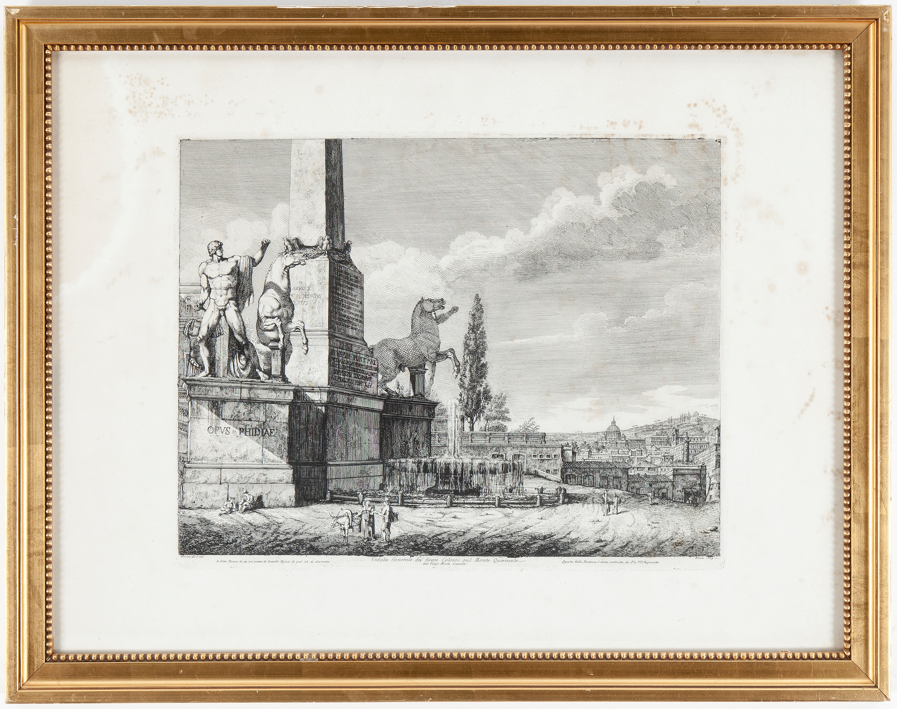 LUIGI ROSSINI, 2 Engraving. - Bukowskis