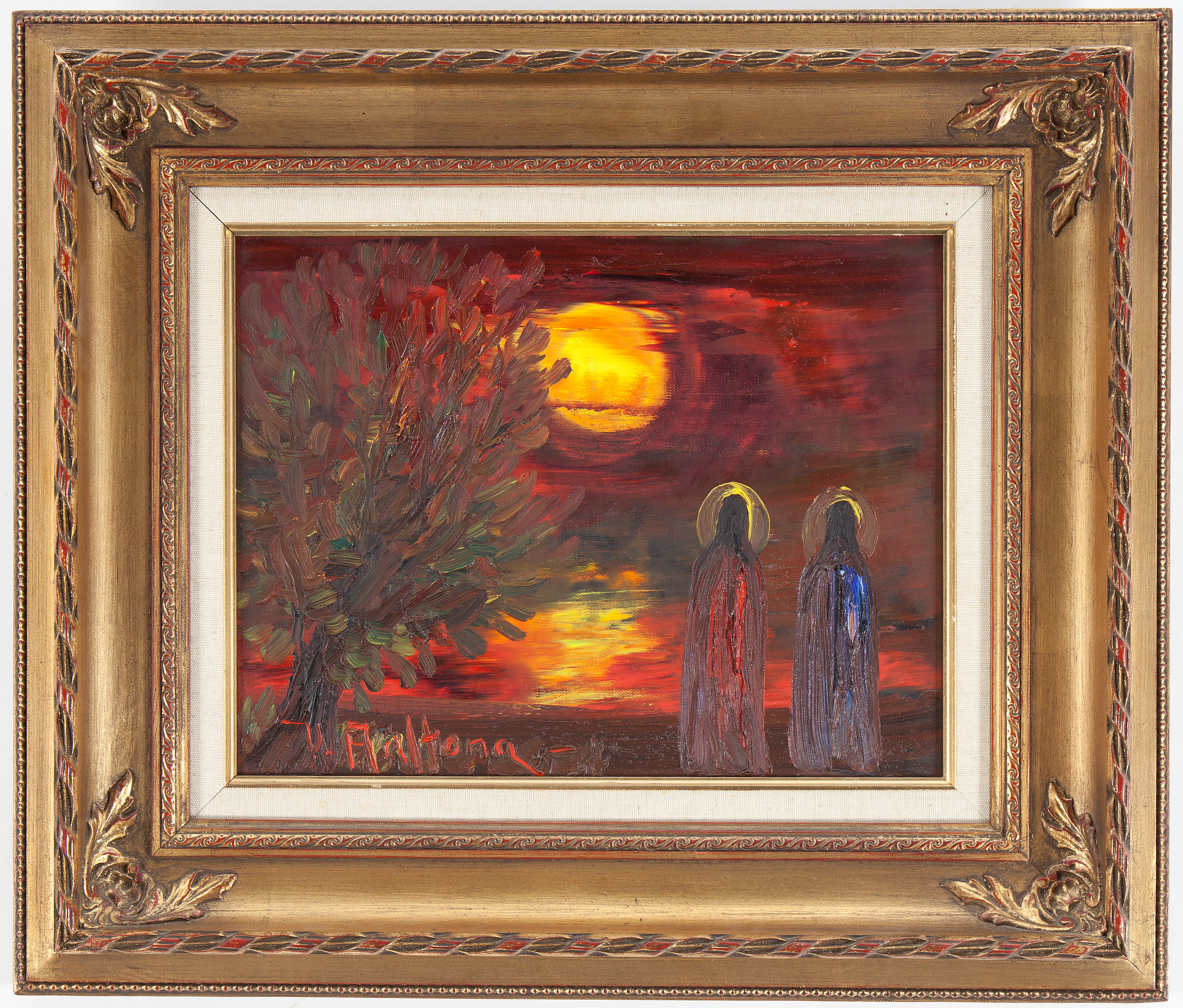 VEIKKO AALTONA, olja på duk, signerad. - Bukowskis