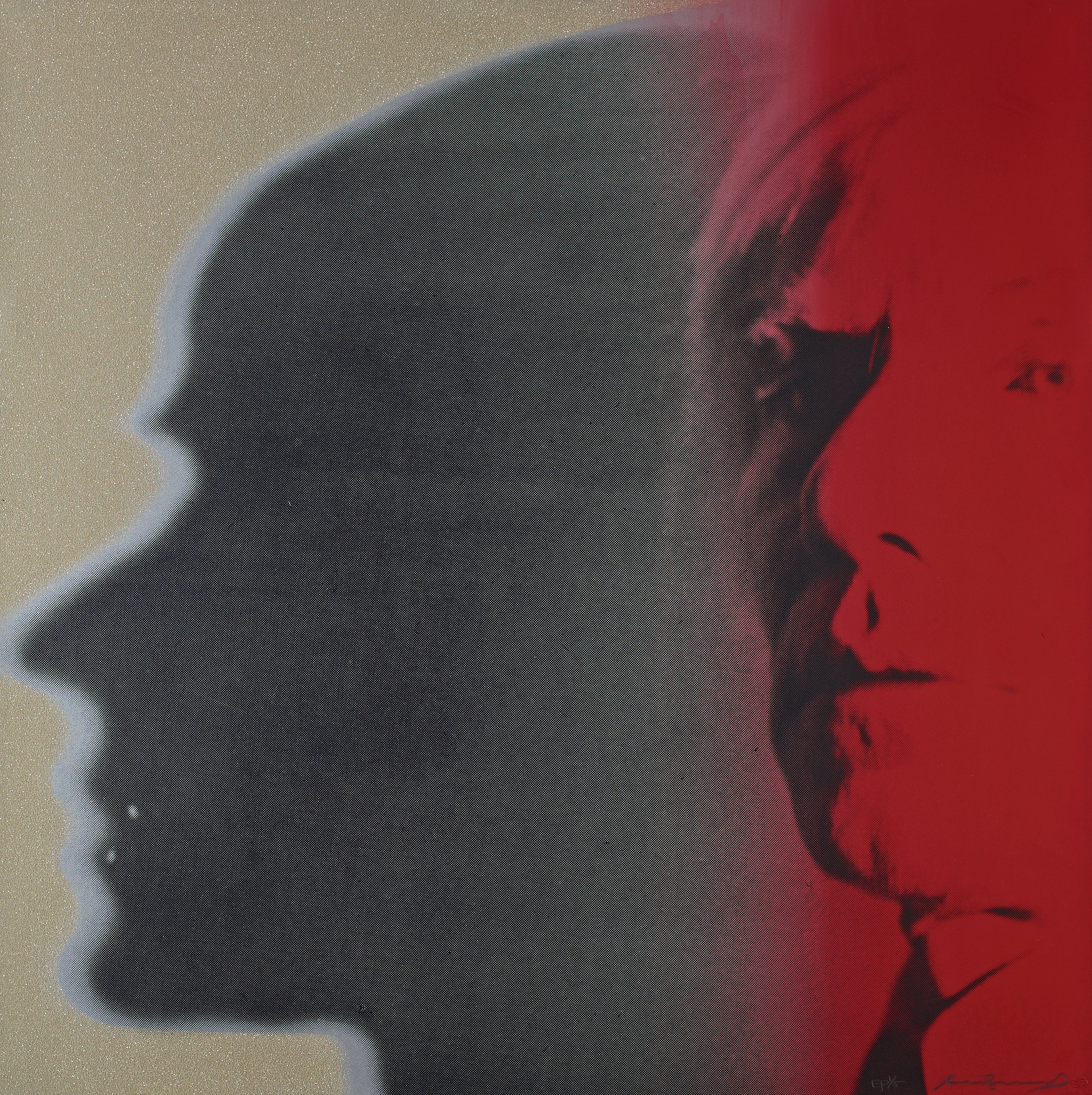 Andy Warhol, "The shadow", from: "Myths". - Bukowskis