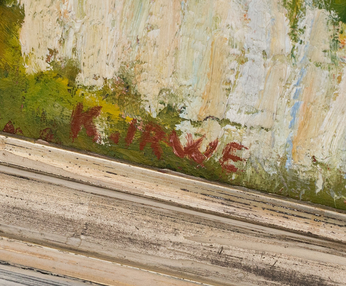 KNUT IRWE, olja på duk, signerad. - Bukowskis