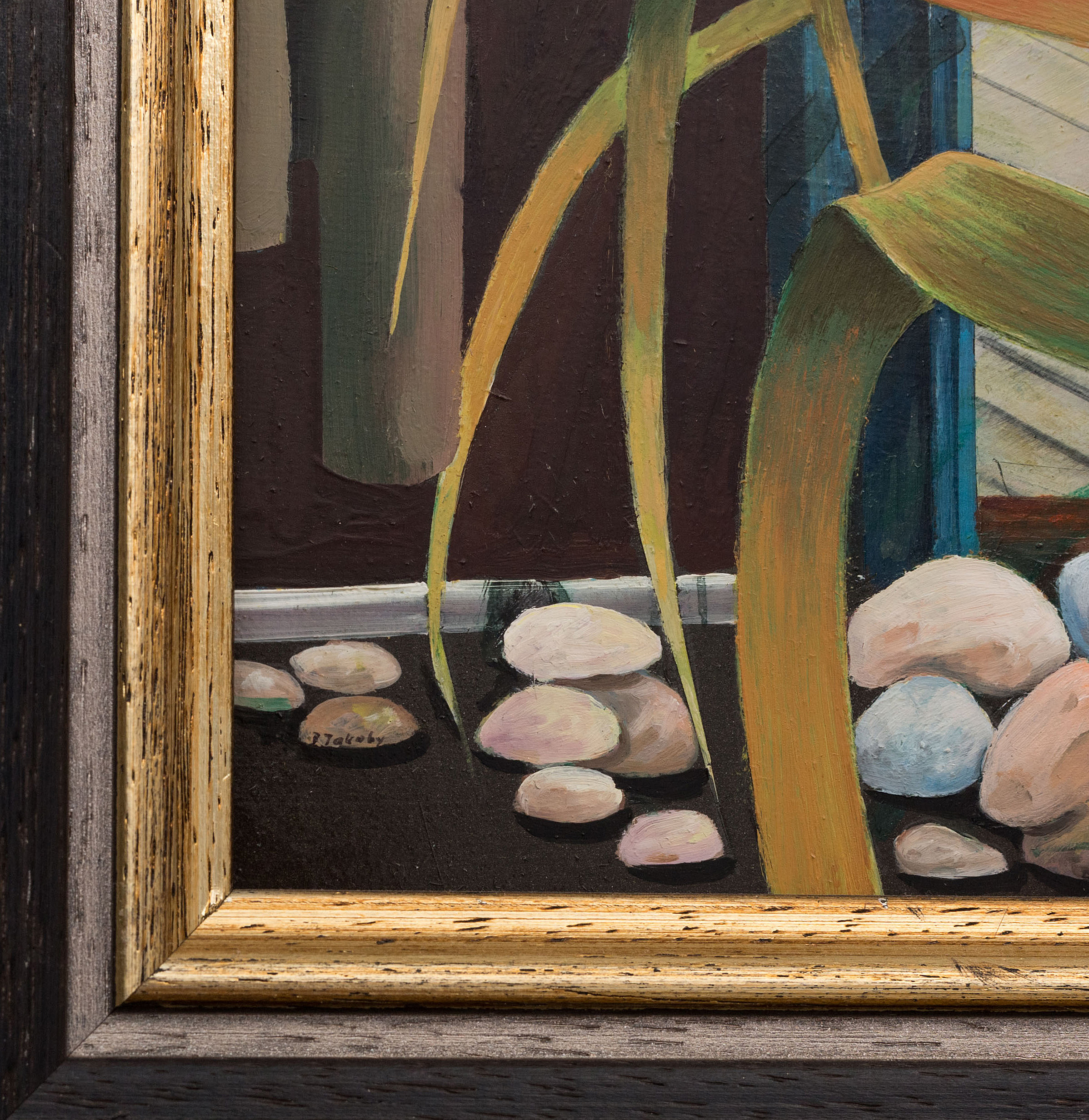 PETER JAKOBY, olja på pannå, signerad. - Bukowskis