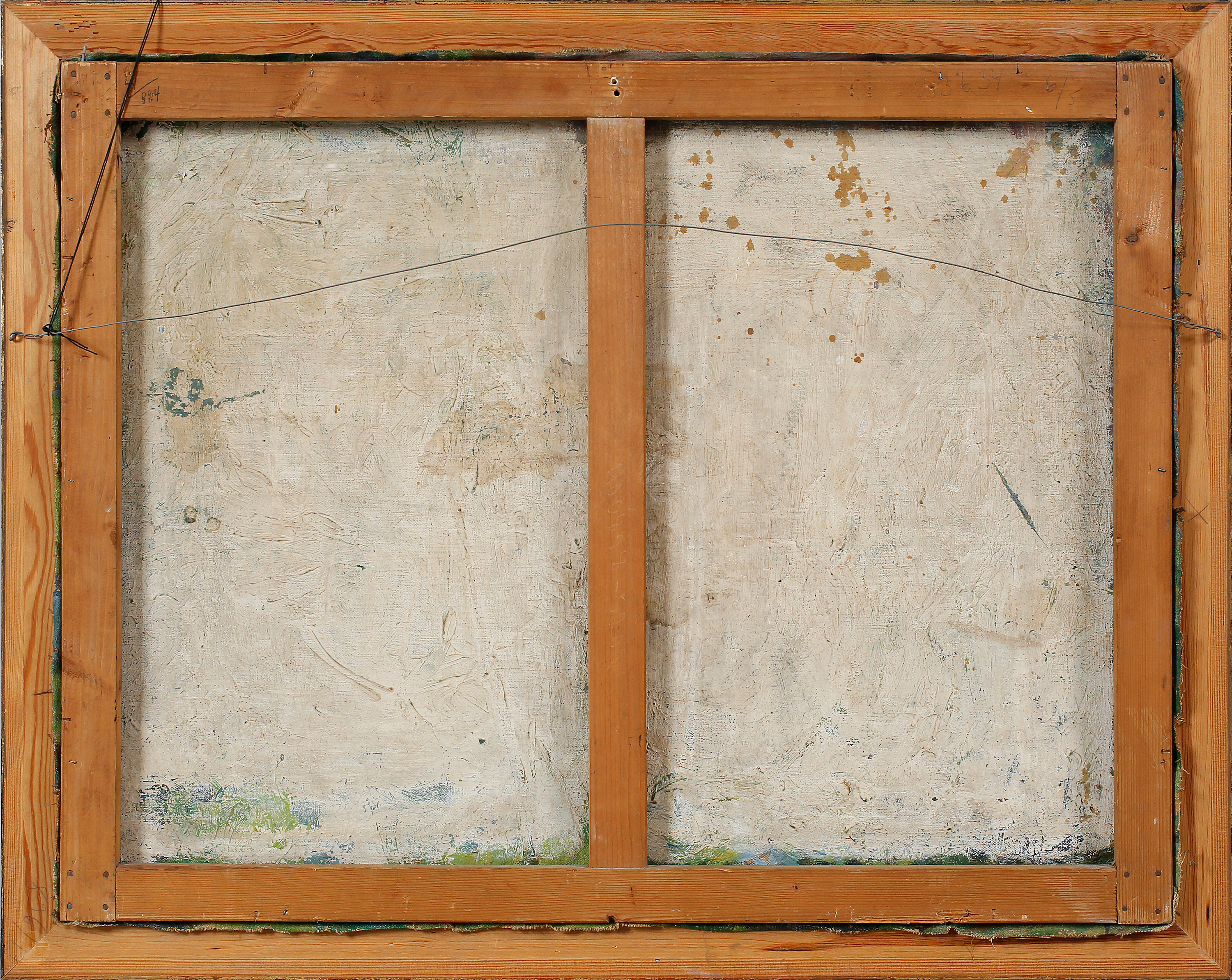 CLAUDE RENÉ MARTIN, oil on canvas, signed. - Bukowskis