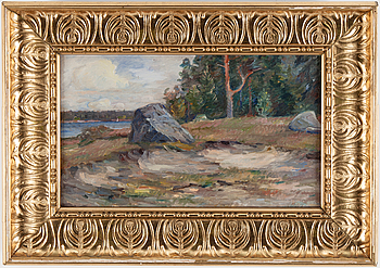 THURE SUNDELL, Oil on canvas, signed. - Bukowskis