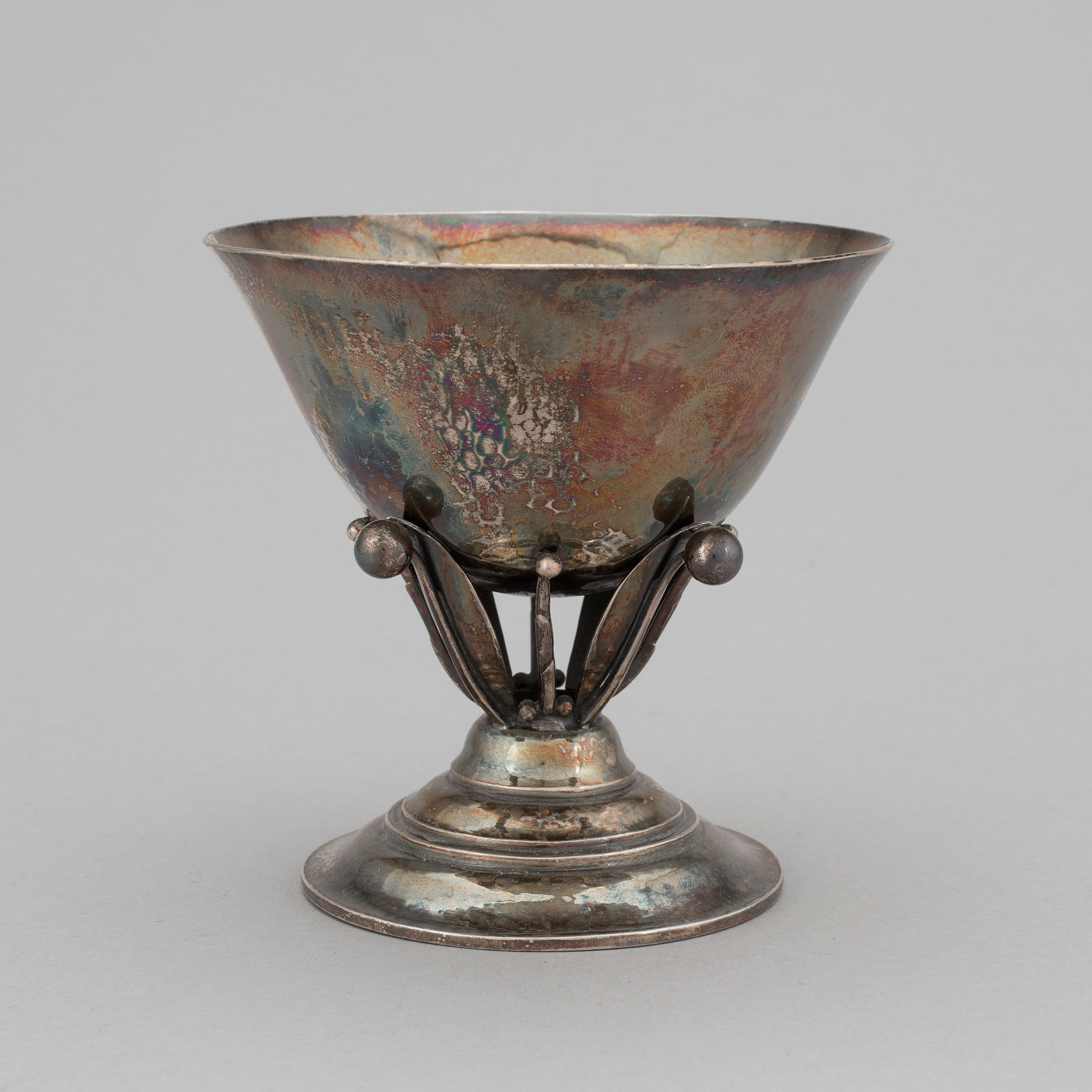 A sterling silver bowl designed by Johan Rohde for Georg Jensen ...